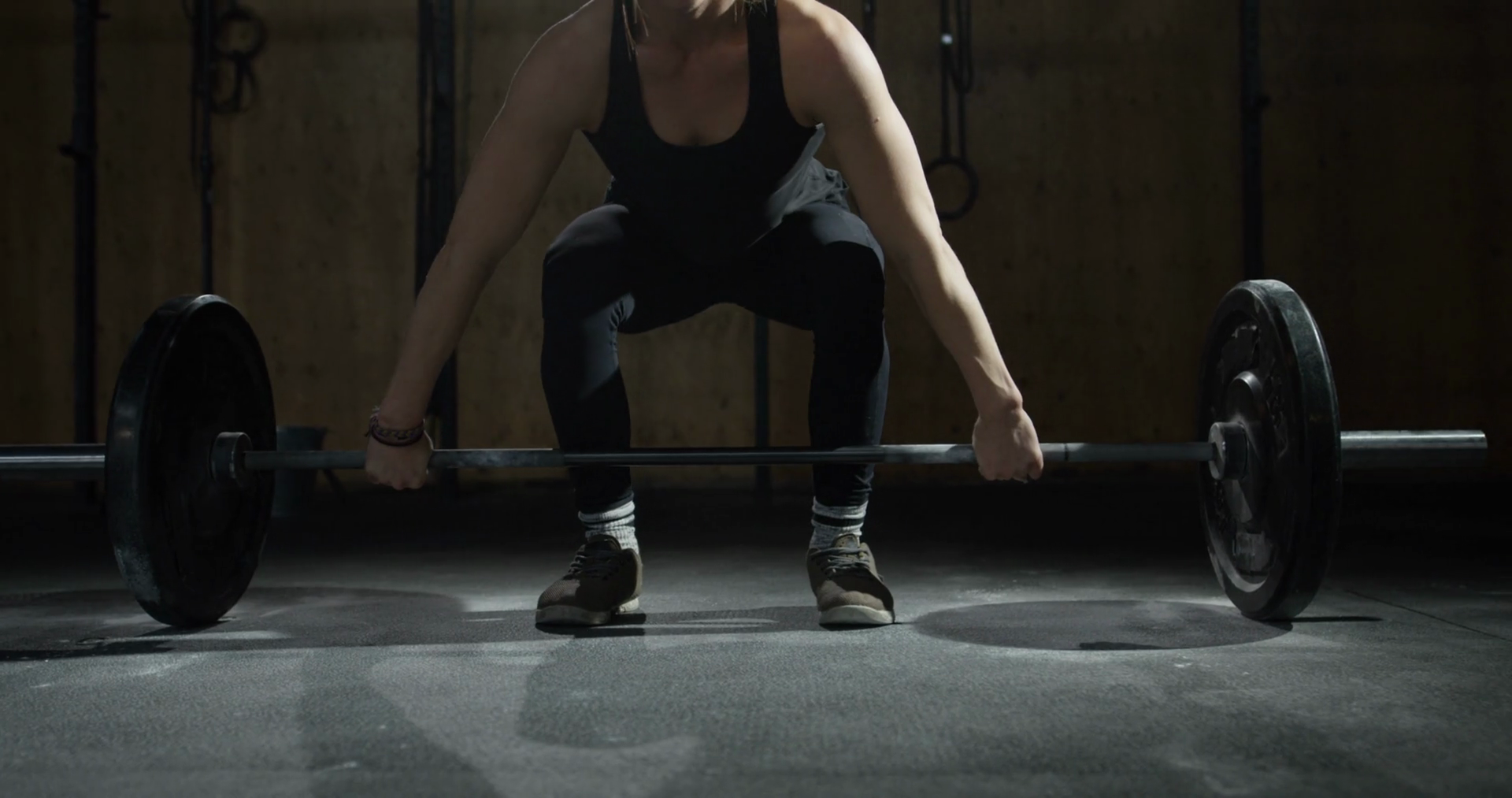 Extreme Atheltics Female Athlete Ramped Slow Stock Footage SBV ...