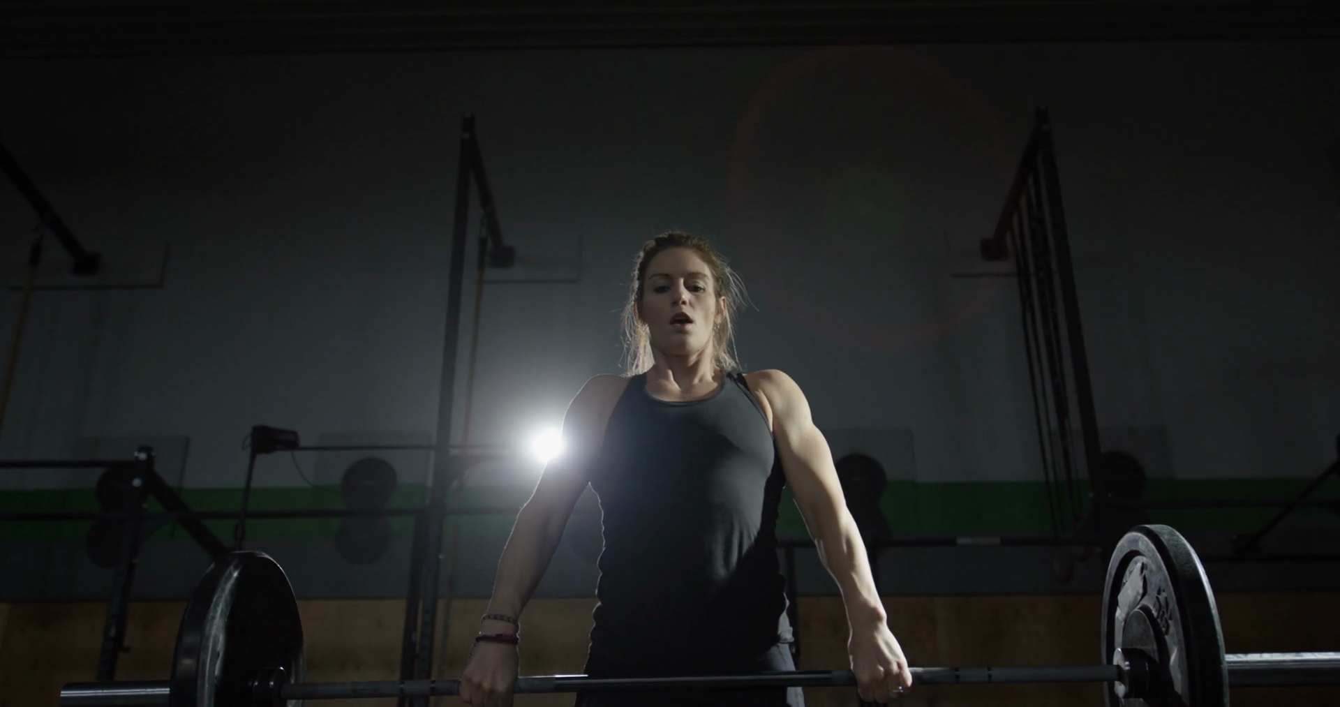 Extreme Atheltics Female Athlete Slow Motion Stock Footage SBV ...