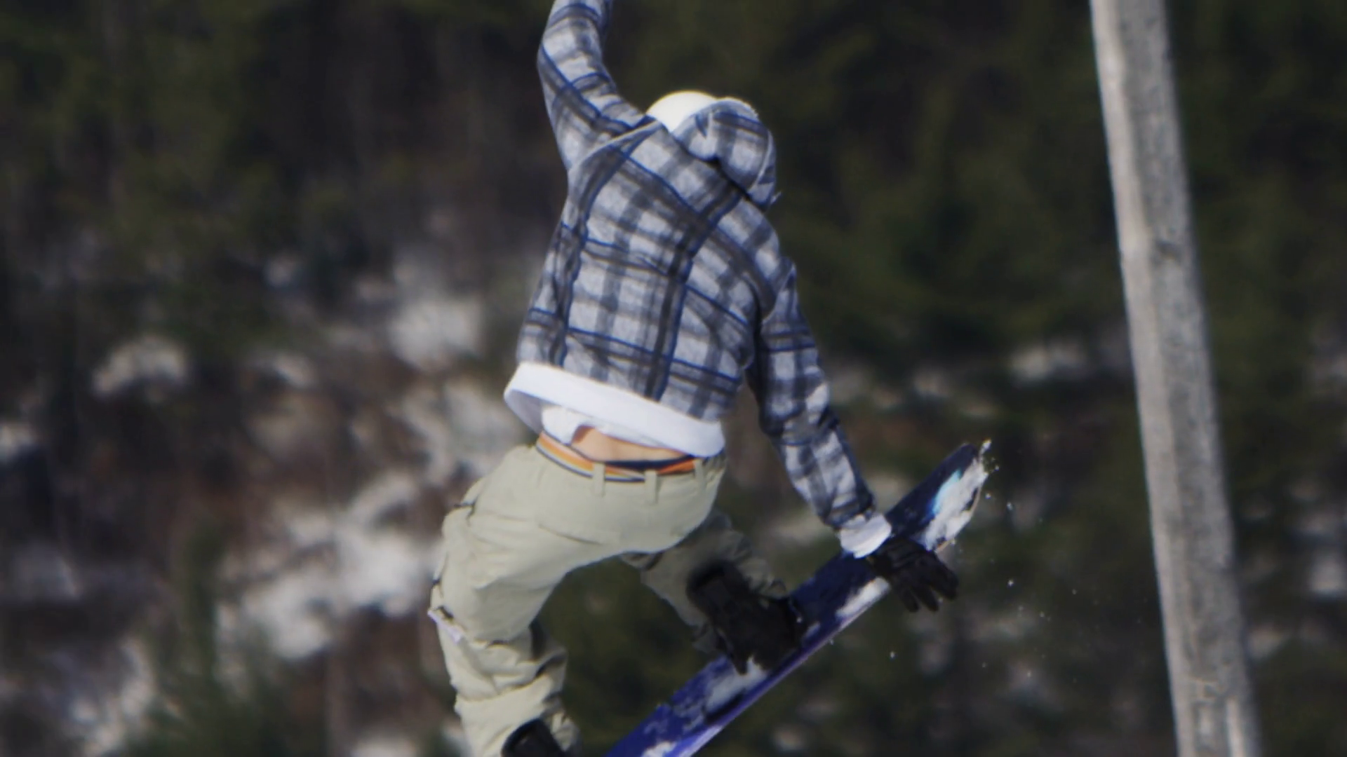 Extreme Sports Ski Hill Snowboarding 720 Stock Footage SBV-347754655 ...