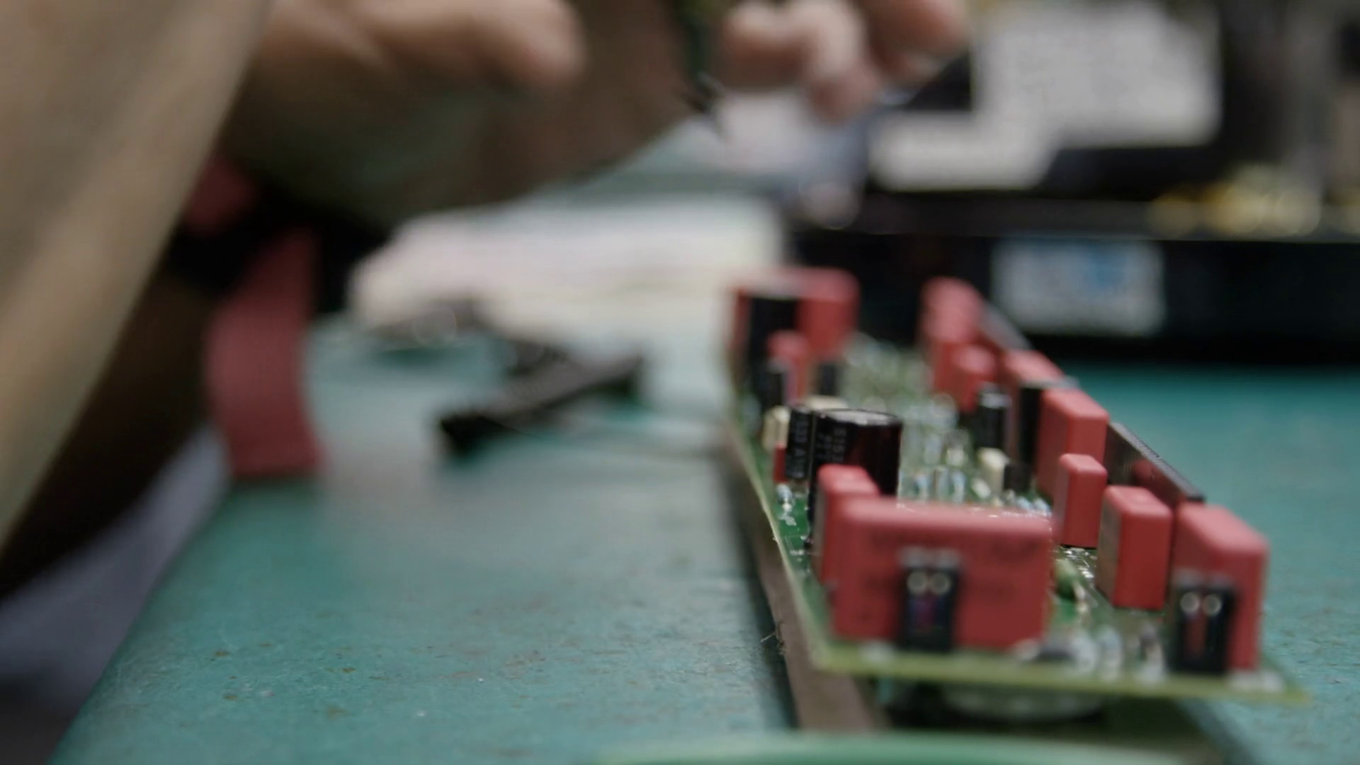 Factory Assembly Of Microchips Electronics Stock Footage SBV-347710667 ...