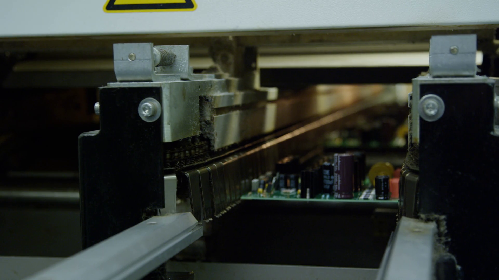 Factory Assembly Of Microchips Electronics Stock Footage SBV-347710705 ...