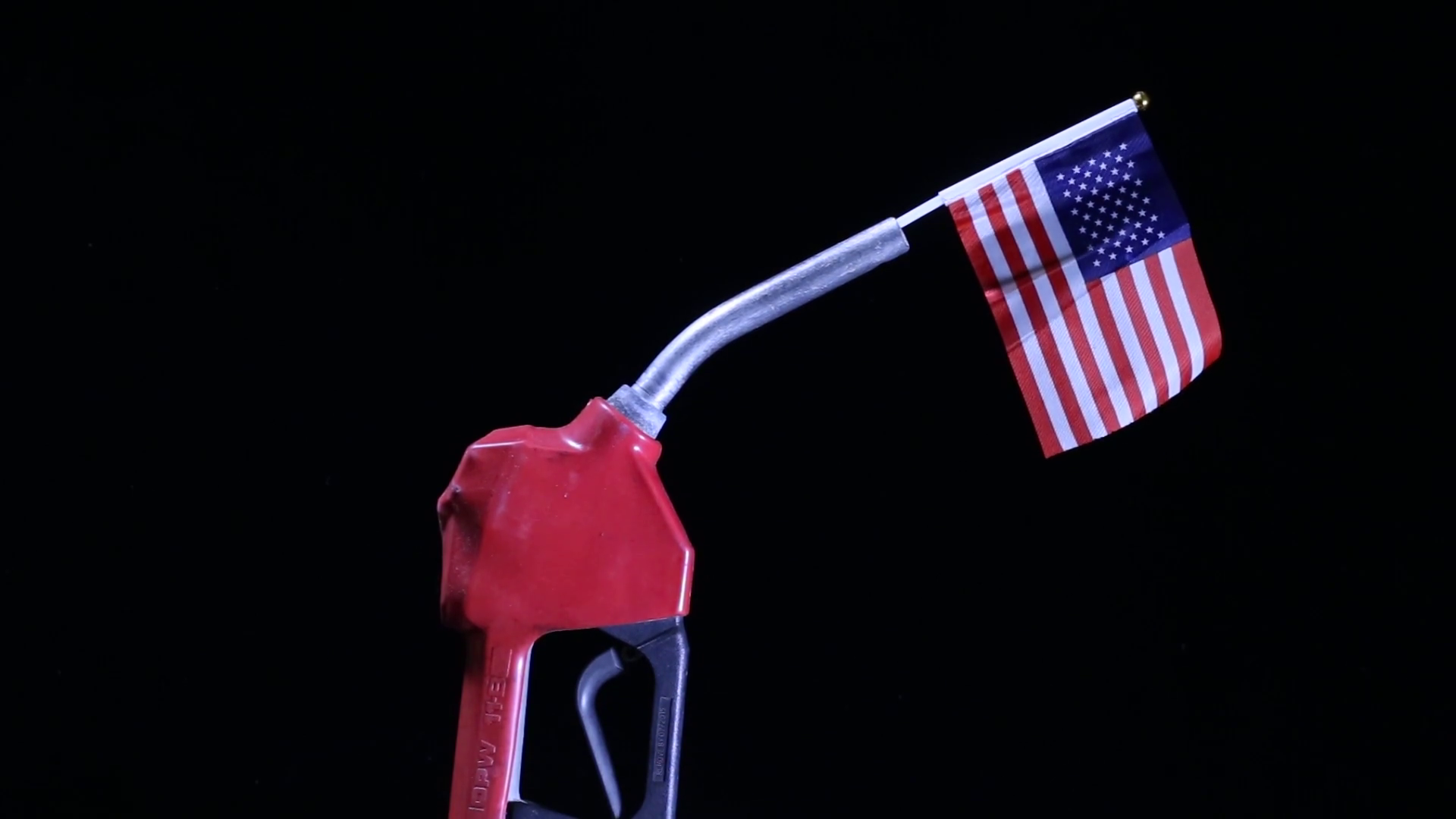 Fossil Fuels Tilt Down To Reveal Usa Flag Stock Footage SBV-347719076 ...