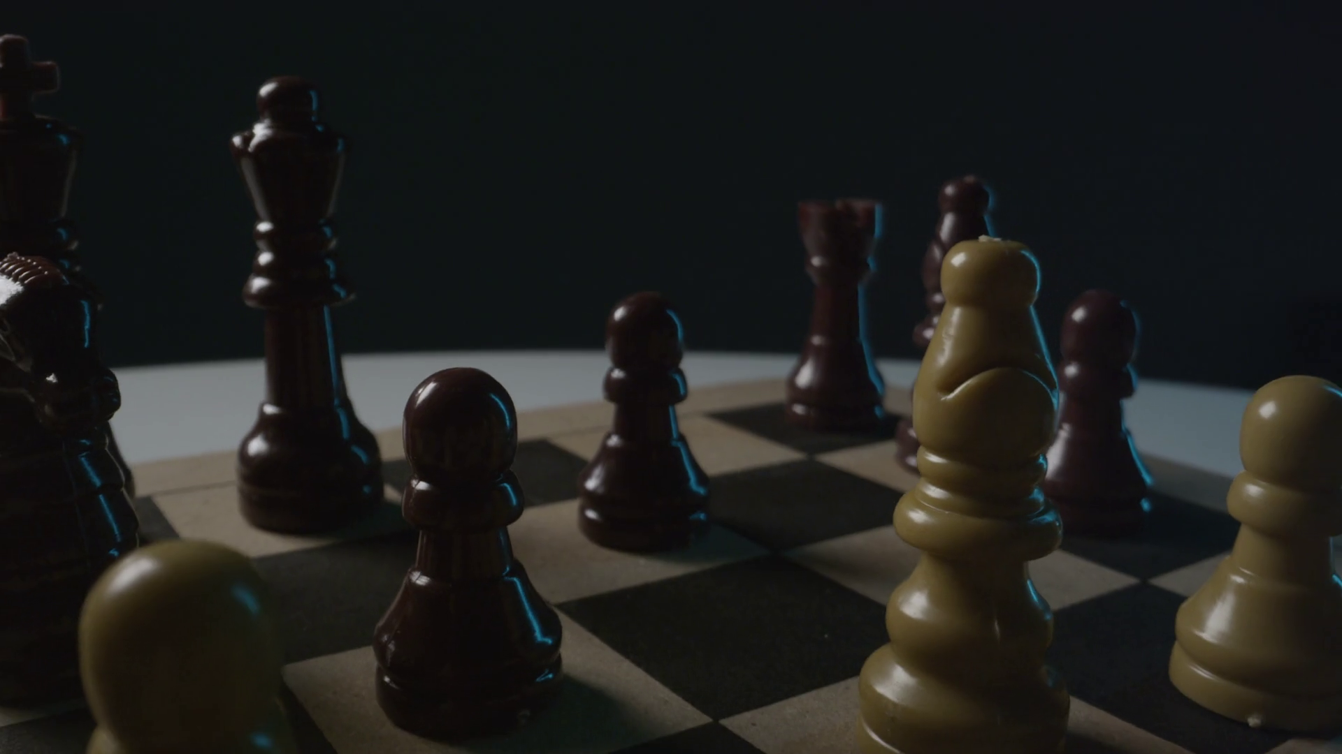 Gaming Chess Board Macro Close Up Slider Stock Footage SBV-348568243 ...