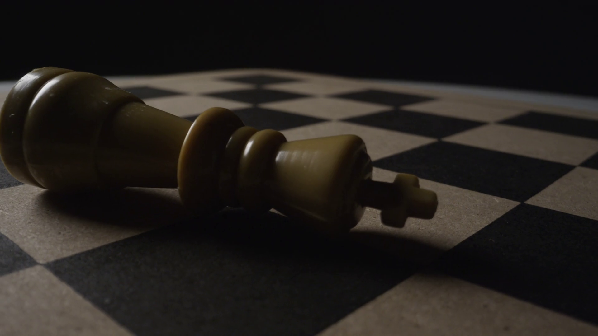 Gaming King Is Dead Chess Piece On Empty Stock Footage SBV-348568255 ...