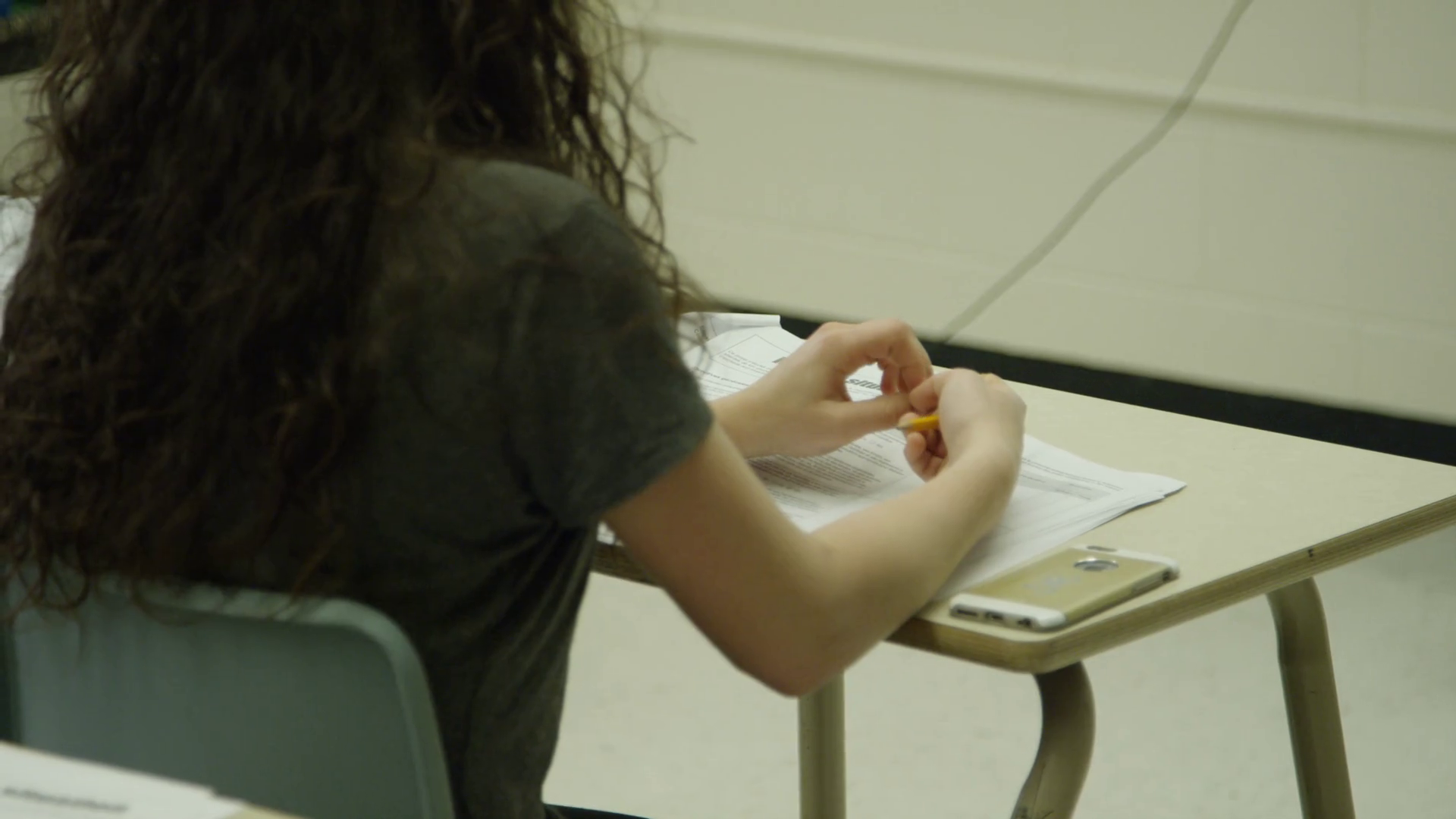 High School Co Op Learning Student Behind Stock Footage SBV-347751034 ...