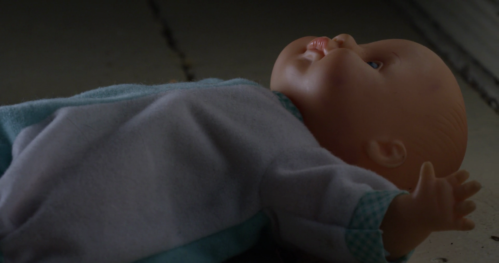 Horror Movie Aesthetic Visuals Pan Lying Doll Stock Footage SBV ...