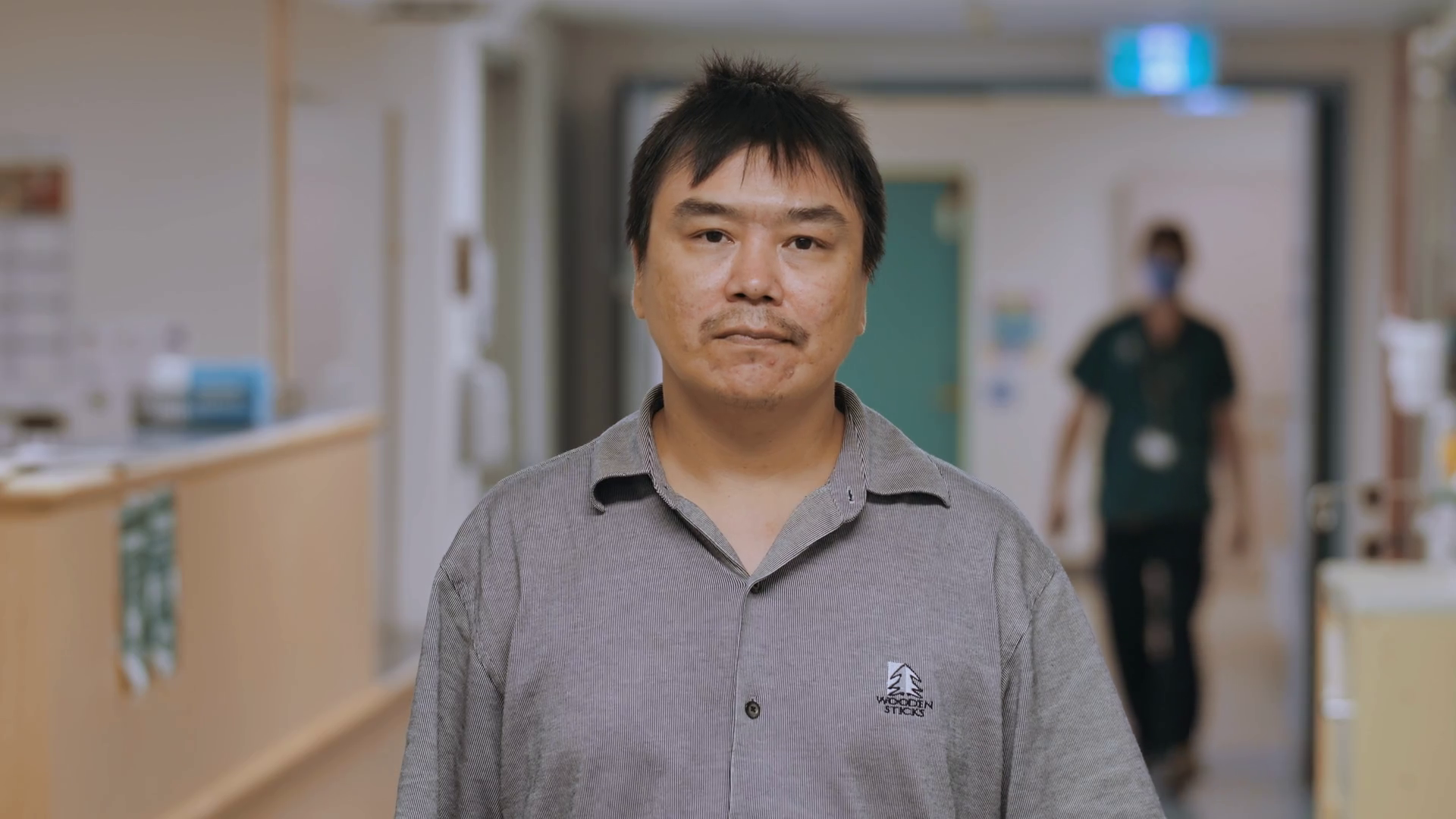 Inuit Patient In Hospital Looking Into Camera Stock Footage SBV ...