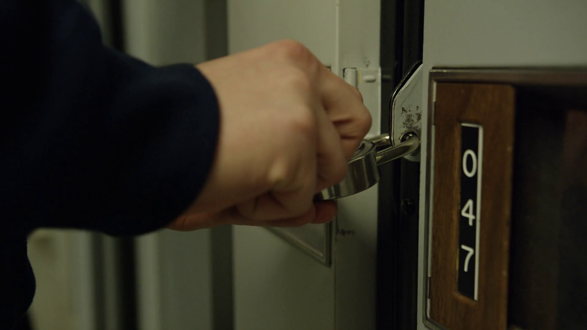 Locker Unlock - High School Student Stock Footage SBV-347751139 ...