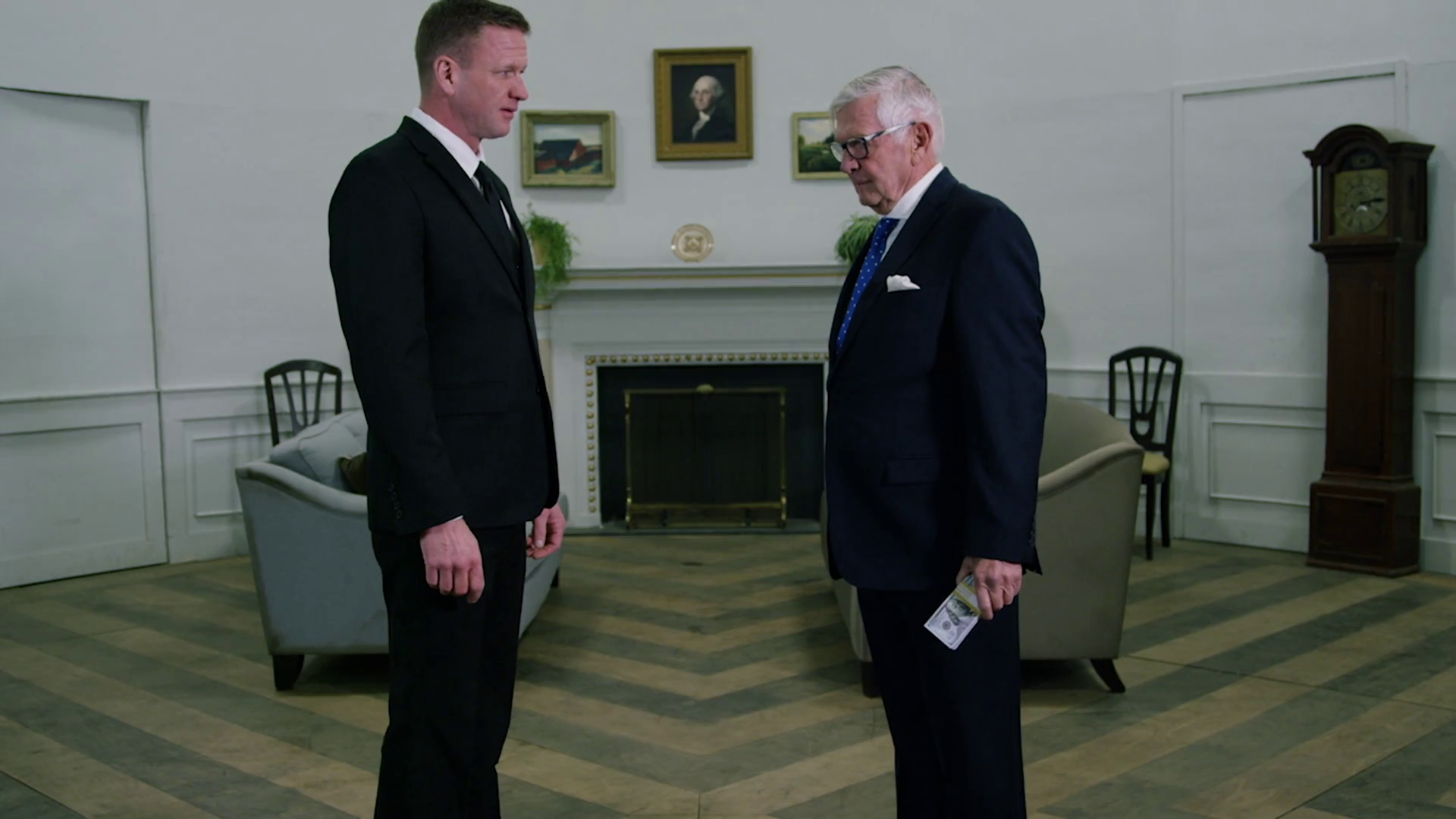 Money In Politics - White House Handshake Stock Footage SBV-348391609 ...