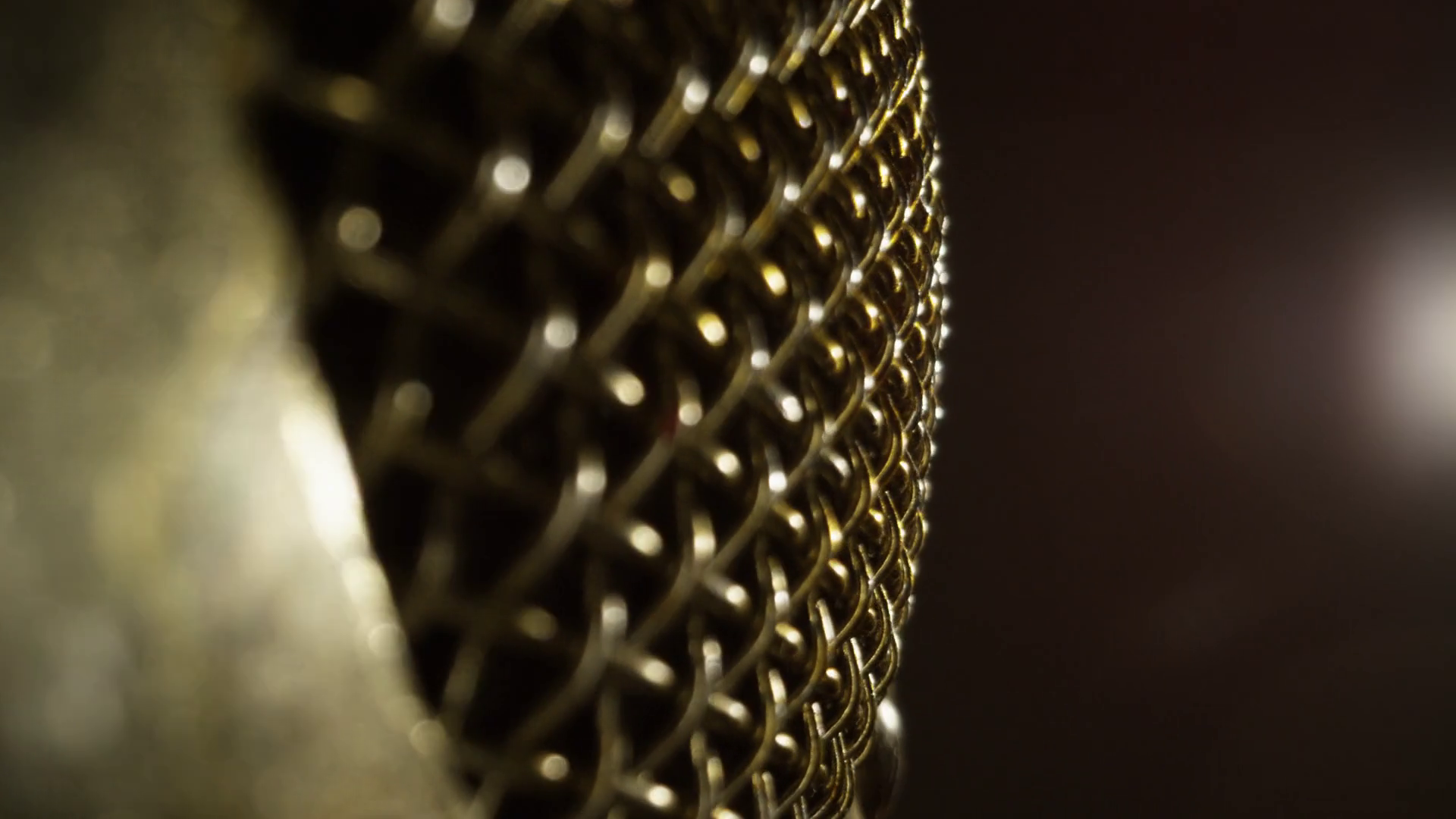 Negative Space Rotating Vocal Microphone Stock Footage SBV-348790491 ...