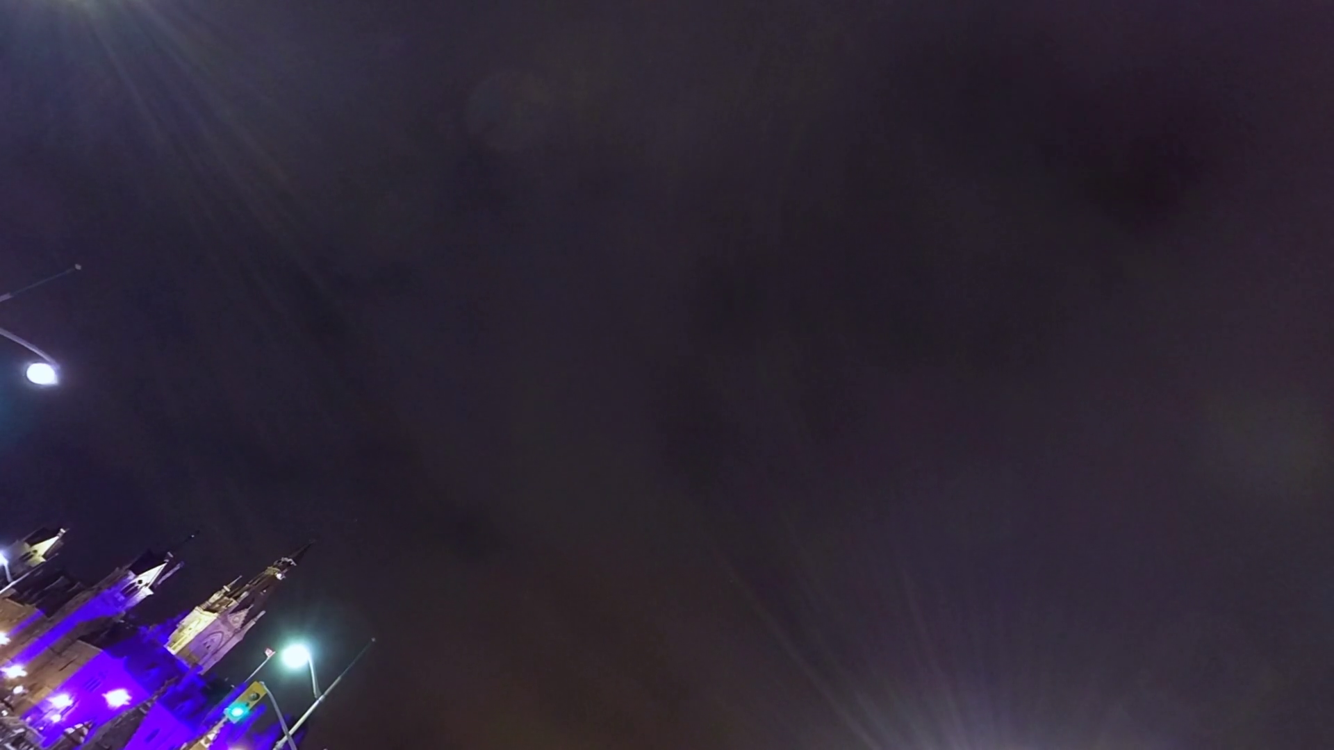 Night Time In Ottawa - Panning View Of Stock Footage SBV-348568544 ...