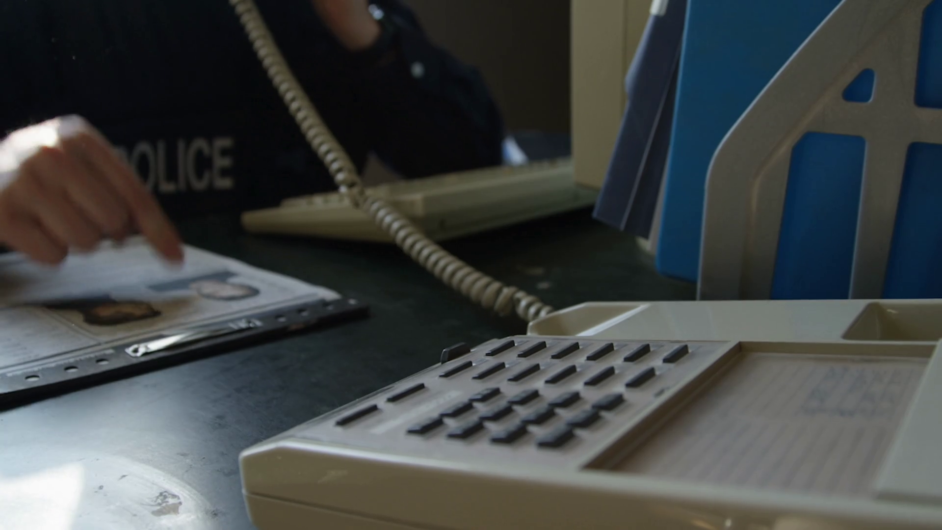 Police Officer Angry On Telephone Hd Stock Footage SBV-348391812 ...
