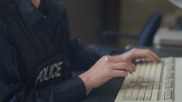 Police Typing Stock Footage: Royalty-Free Video Clips - Storyblocks