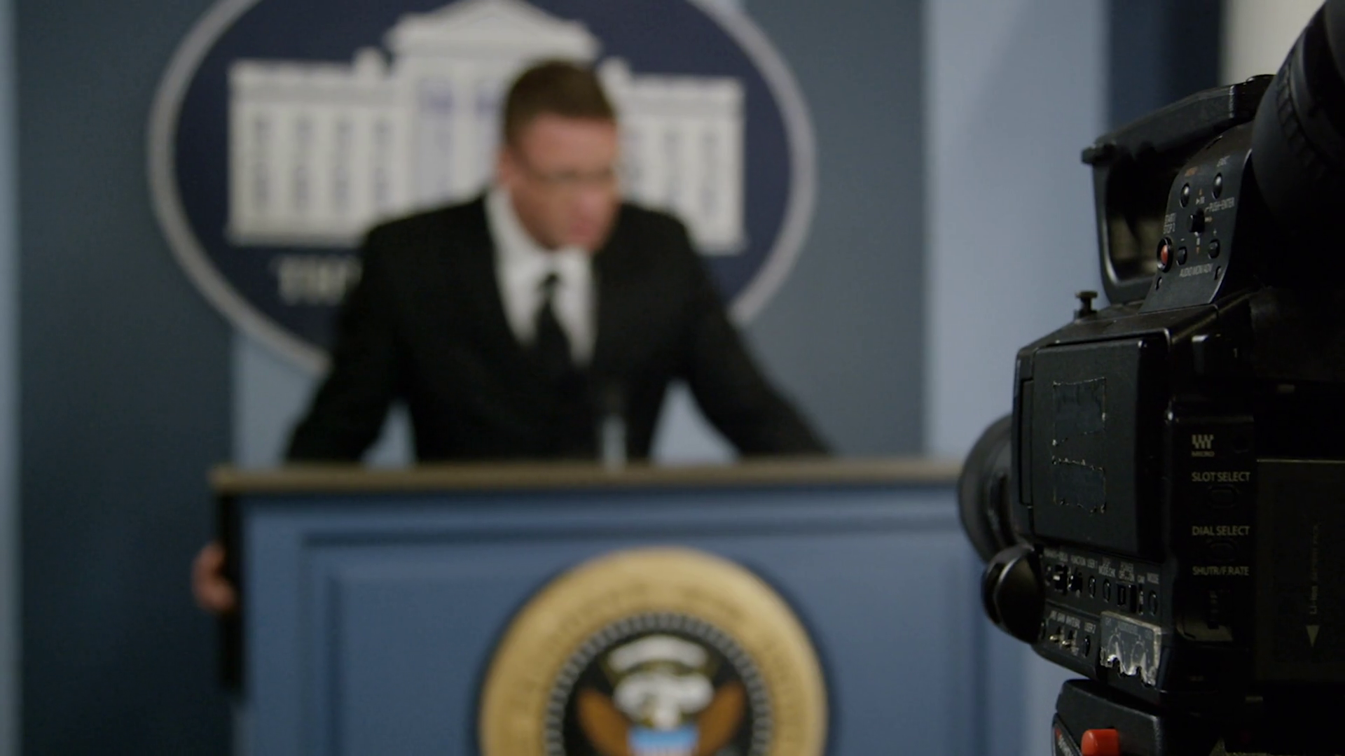 Press Secretary - White House News Stock Footage SBV-348391627 ...