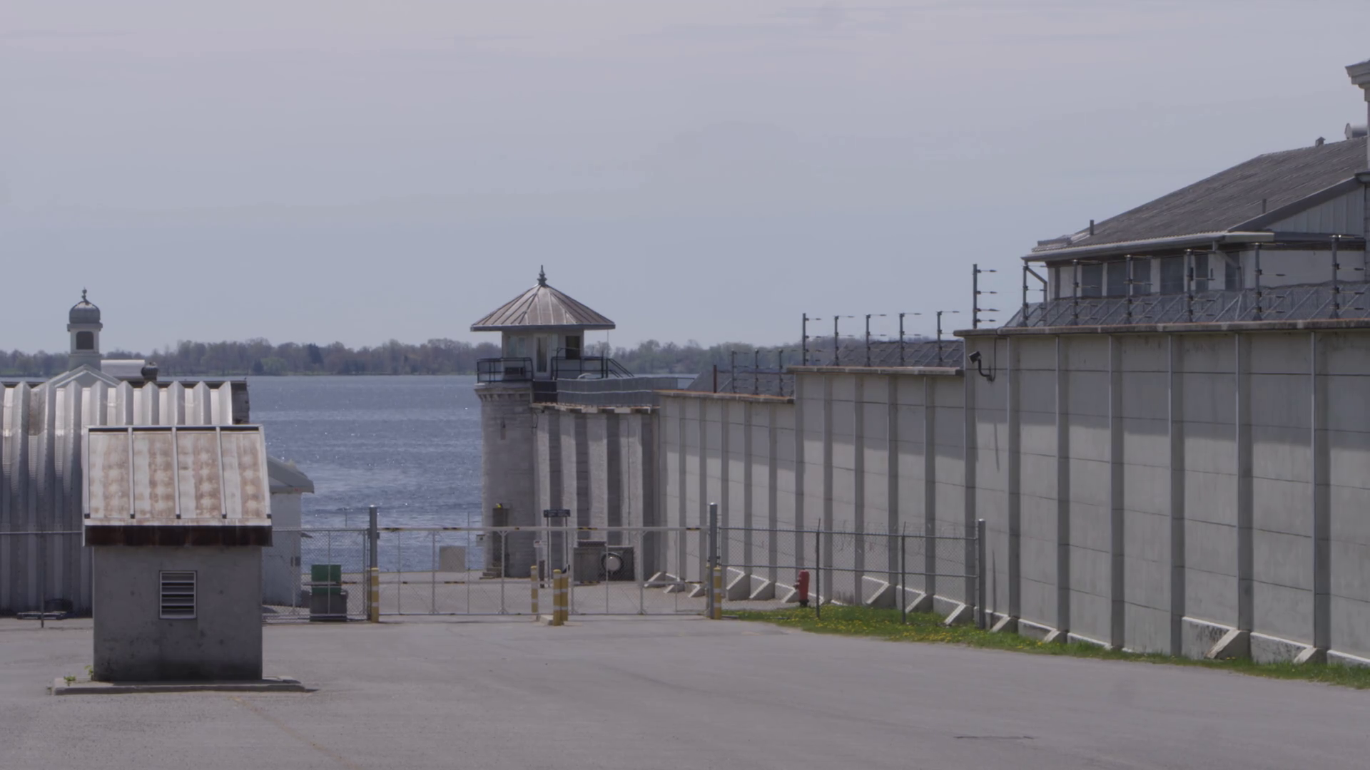 Prison Exterior Prison On Water In Kingston Stock Footage SBV-347719513 ...