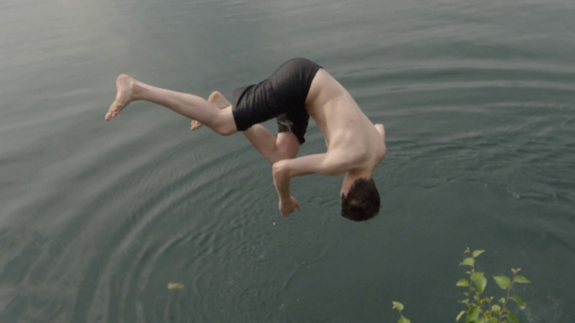 Extreme Sports Cliff Diving Front Flip Stock Footage SBV-347580037 - Storyblocks