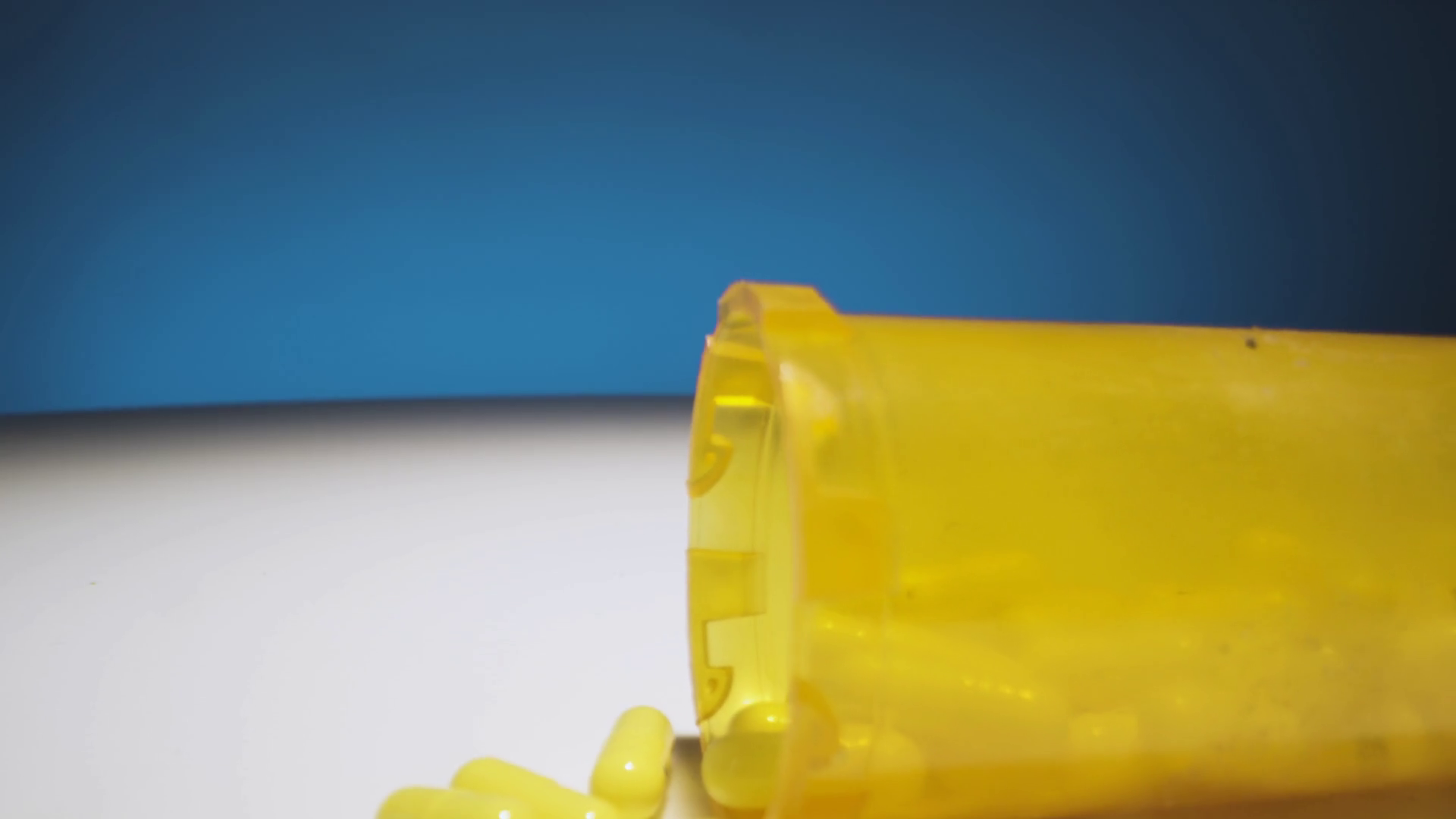 Spinning Pill Bottle On Blue Background Stock Footage SBV-338714811 ...