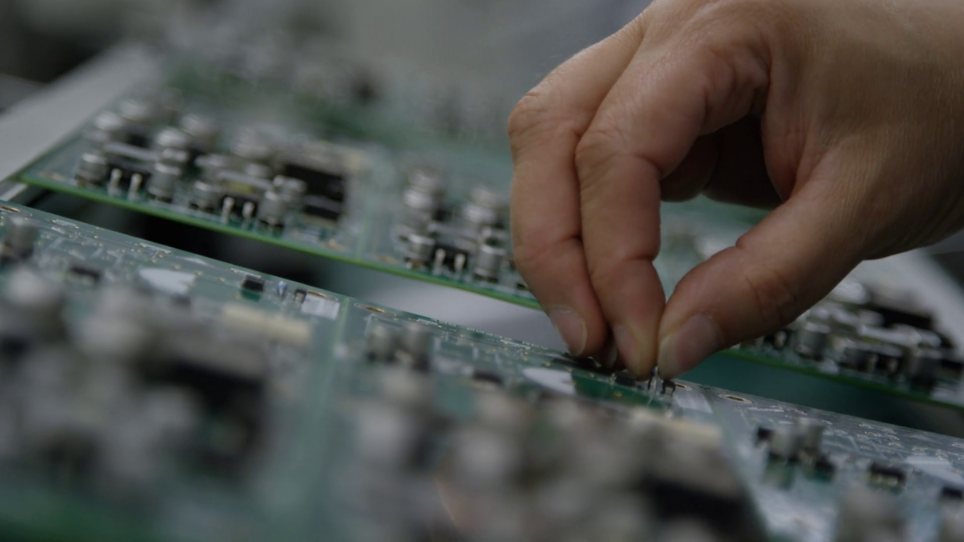 Circuit Board Manufacturing In Electronics Stock Footage SBV-347543563 ...