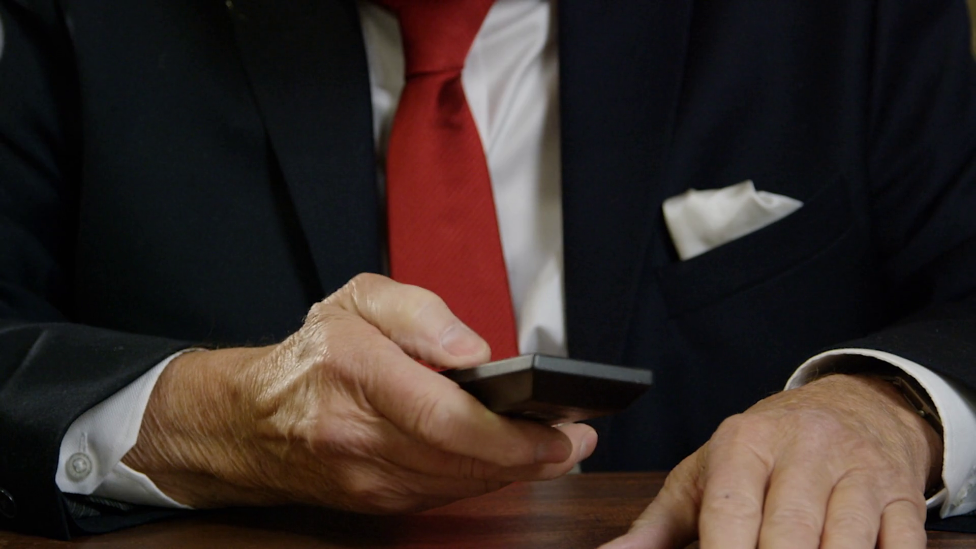 Trump Getting Angry At Tv - Hitting Desk Hd Stock Footage SBV-348391683 ...