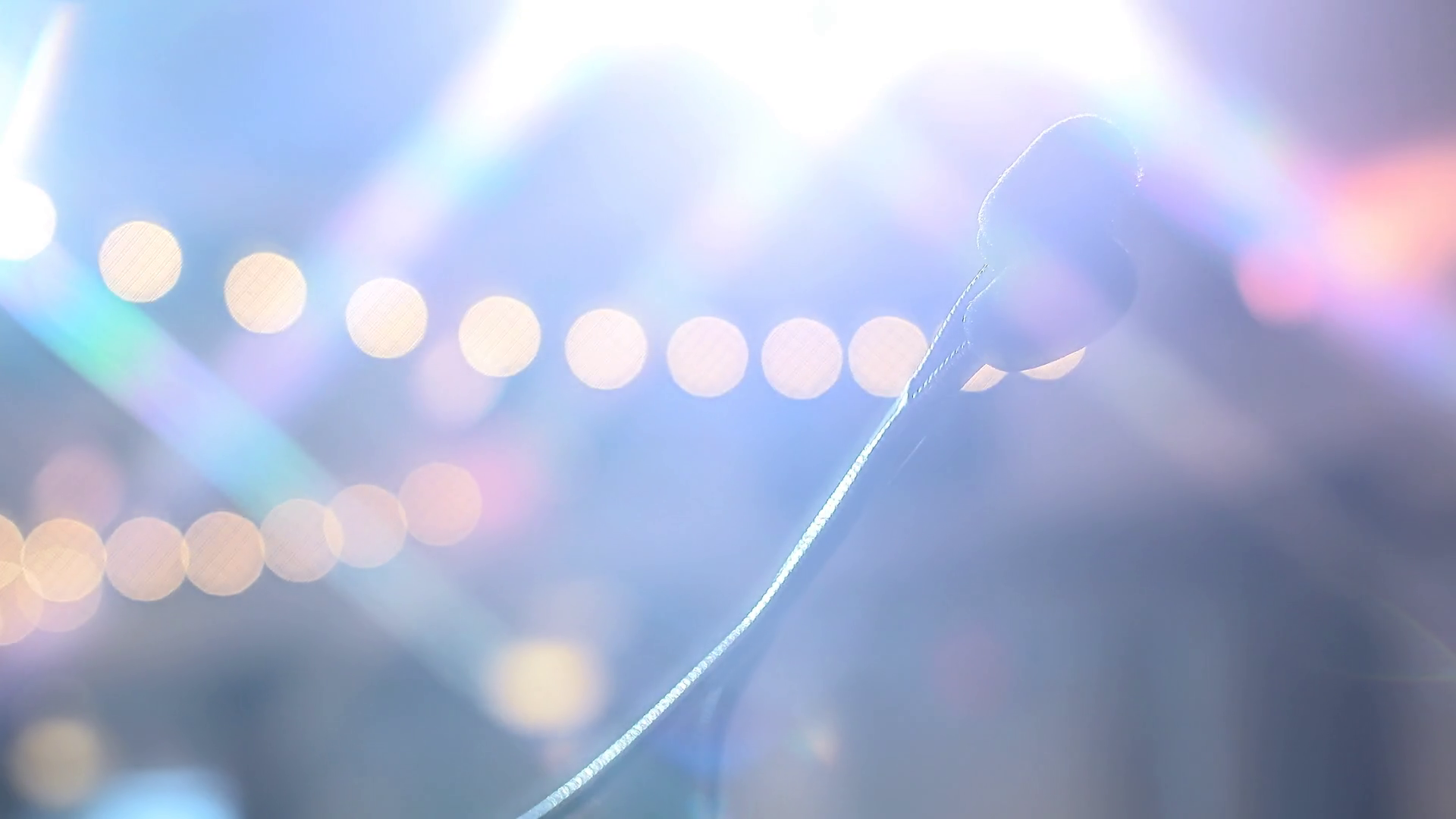 View From Behind Podium At Awards Gala Stock Footage SBV-326494104 ...
