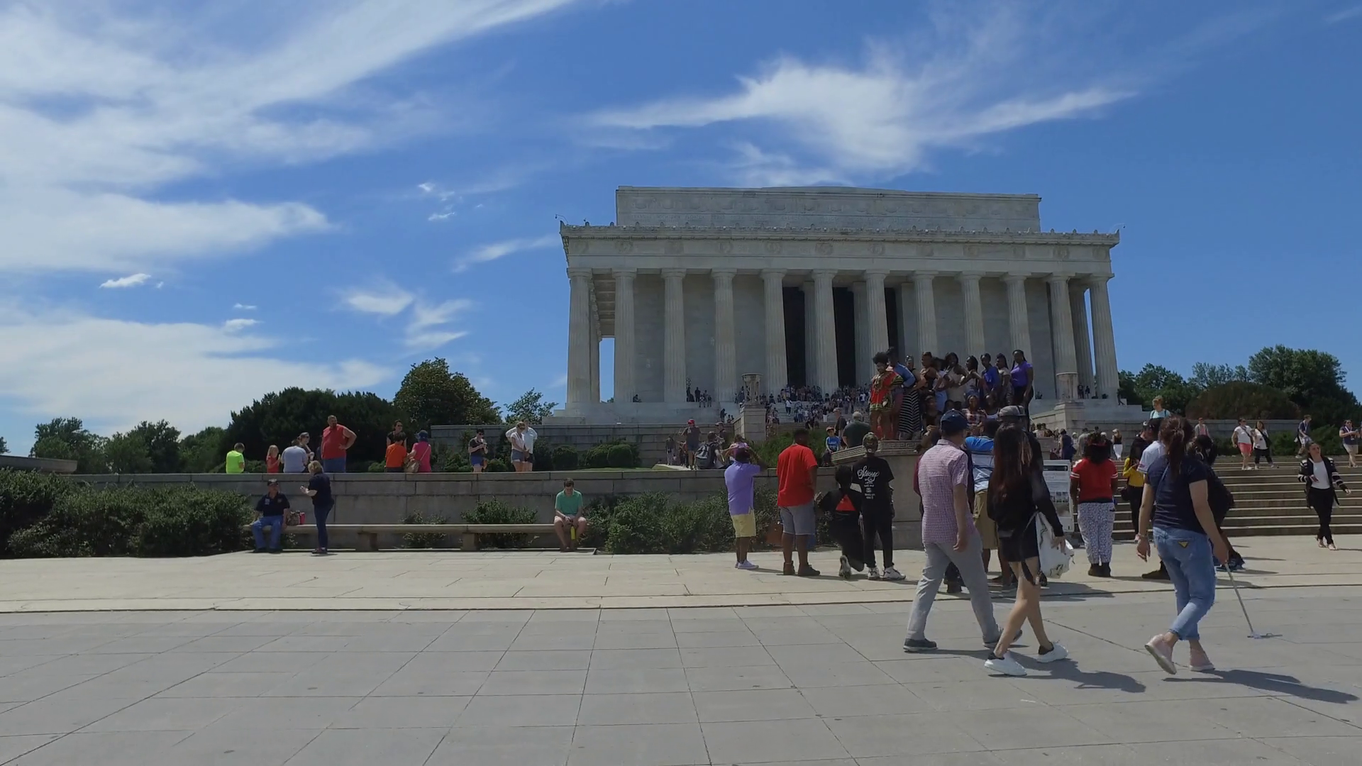 Washington Dc Americas Capitol Tourists At Stock Footage SBV-347704804 ...