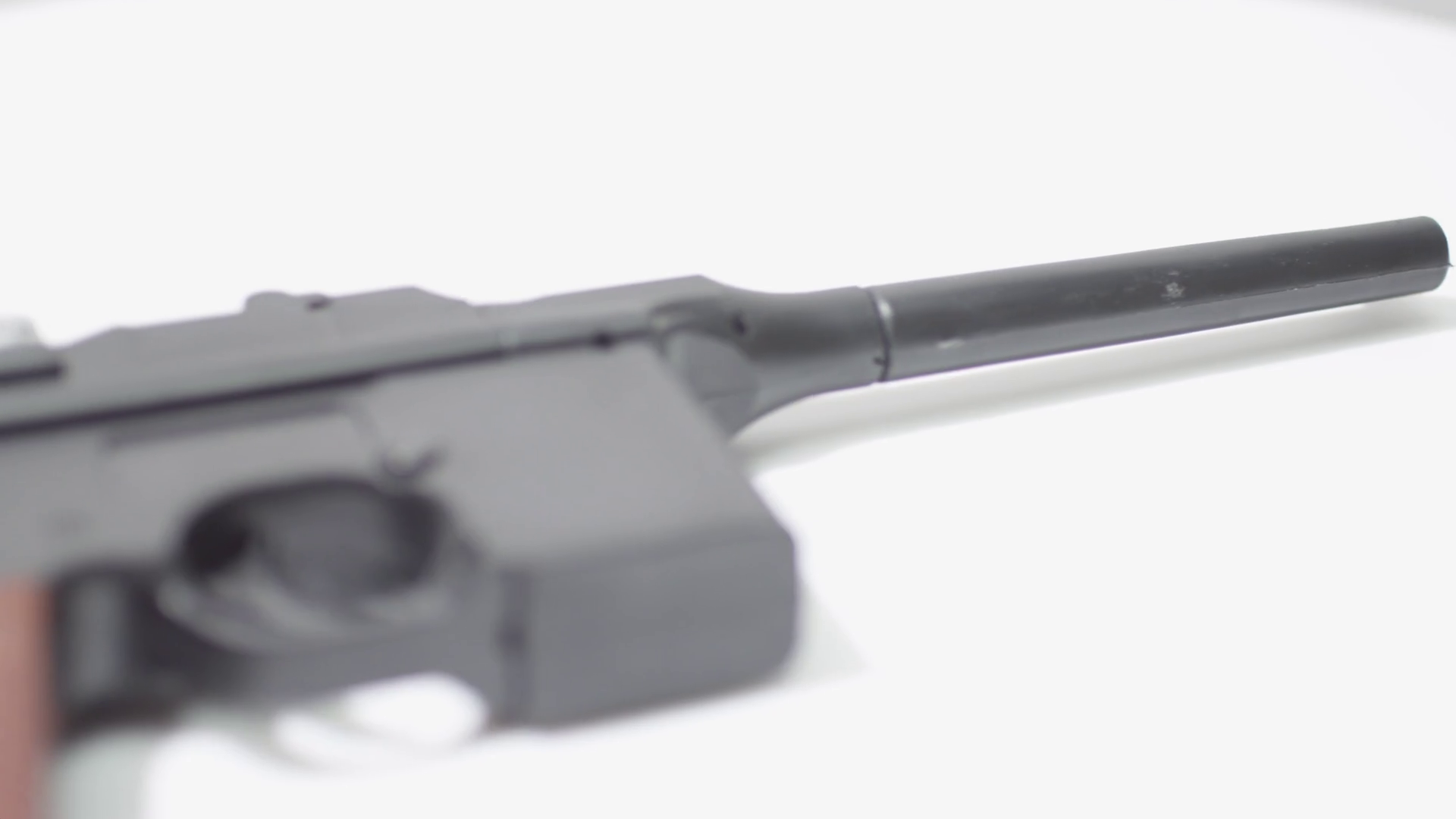 World War Two Weapon Antique Mauser Hand Gun Stock Footage SBV ...