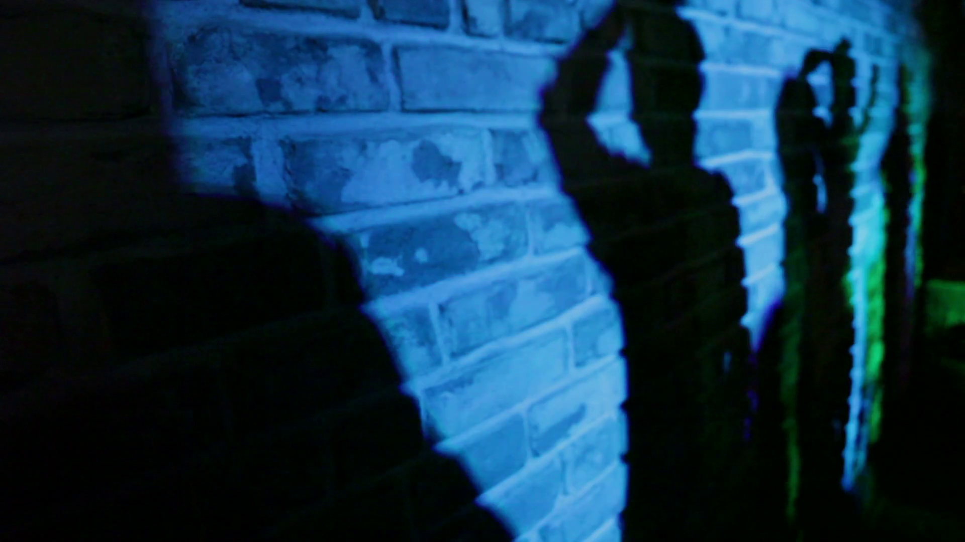 Dancing Shadows On Brick Wall Stock Footage SBV-304035134 - Storyblocks