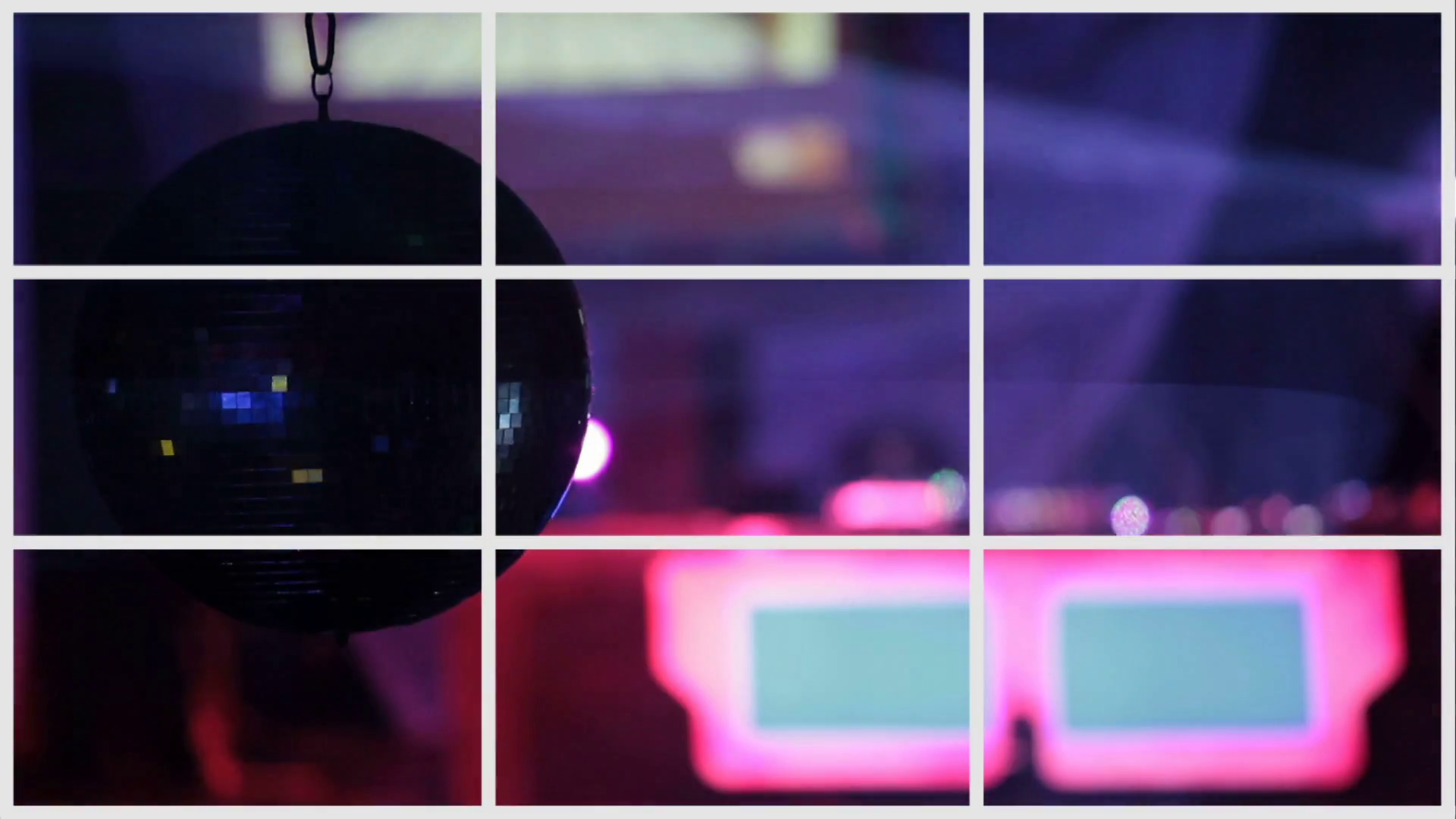 Discoball In Dance Club Montage Of Dance Stock Footage SBV-304035132 ...