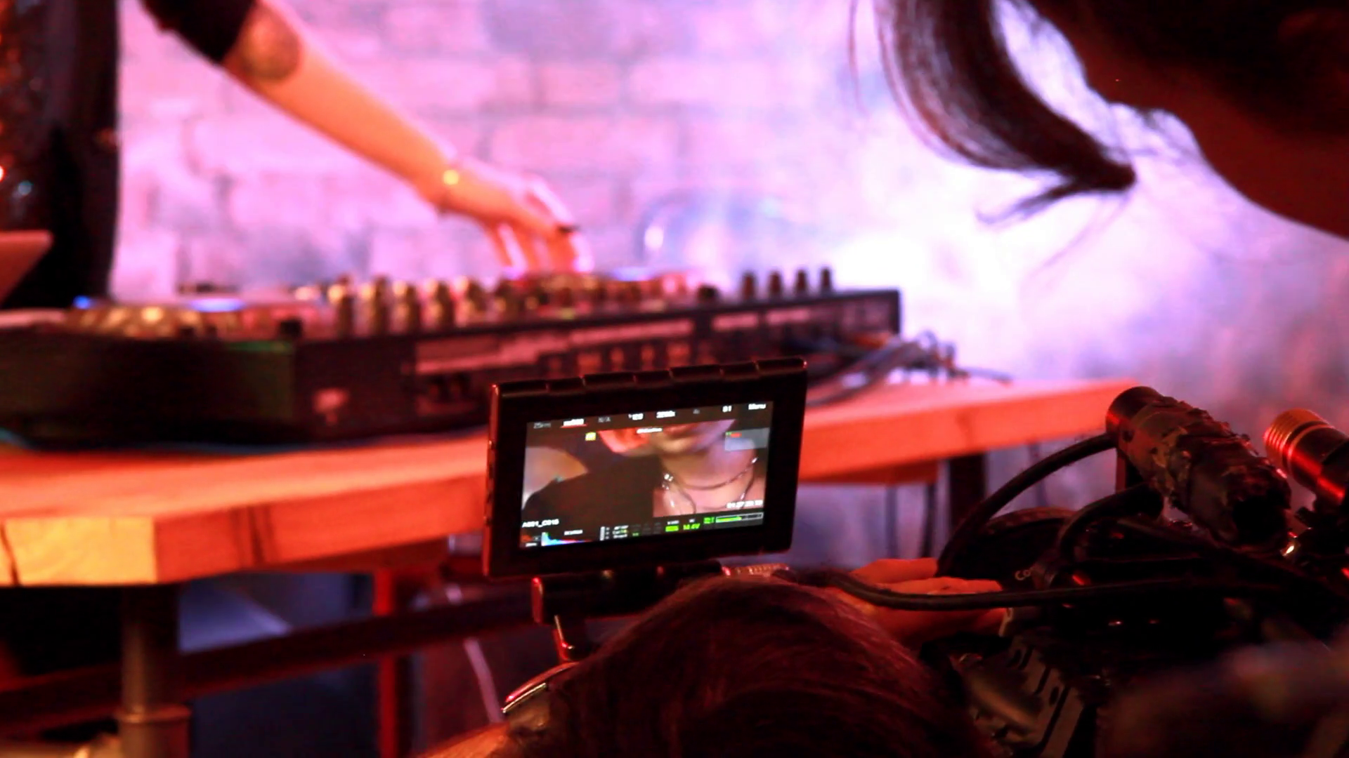 Backstage Of Filming Party Real Backstage Of Stock Footage SBV ...