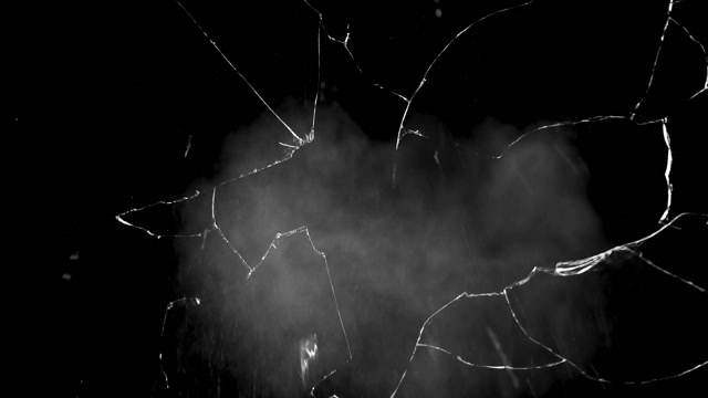 Glass Breaking Overlay Stock Footage: Royalty-Free Video Clips ...