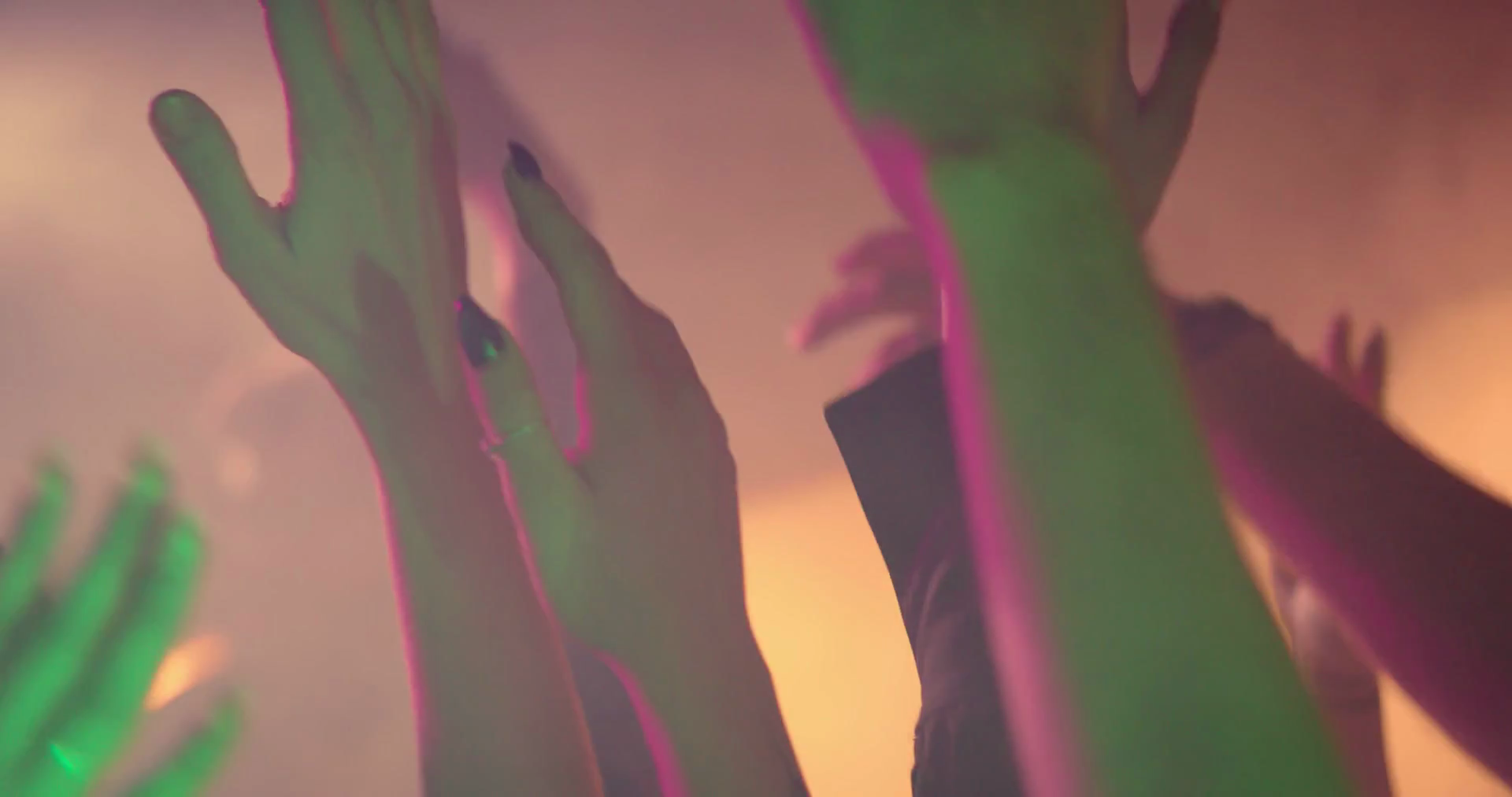 Hands At Party Put Hands In Air! Friends Stock Footage SBV-322827191 ...