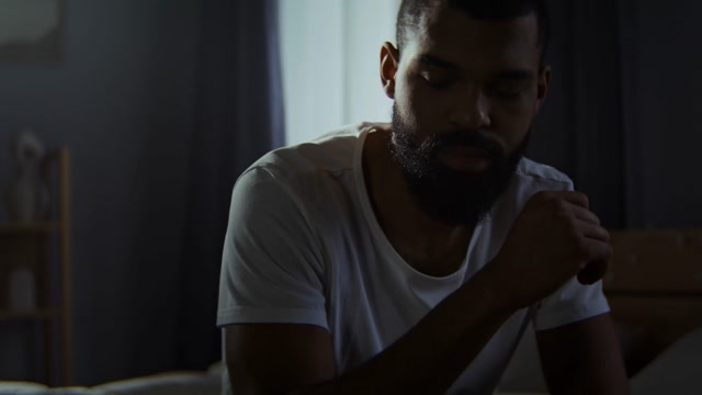 Black Man Cry Stock Footage: Royalty-Free Video Clips - Storyblocks