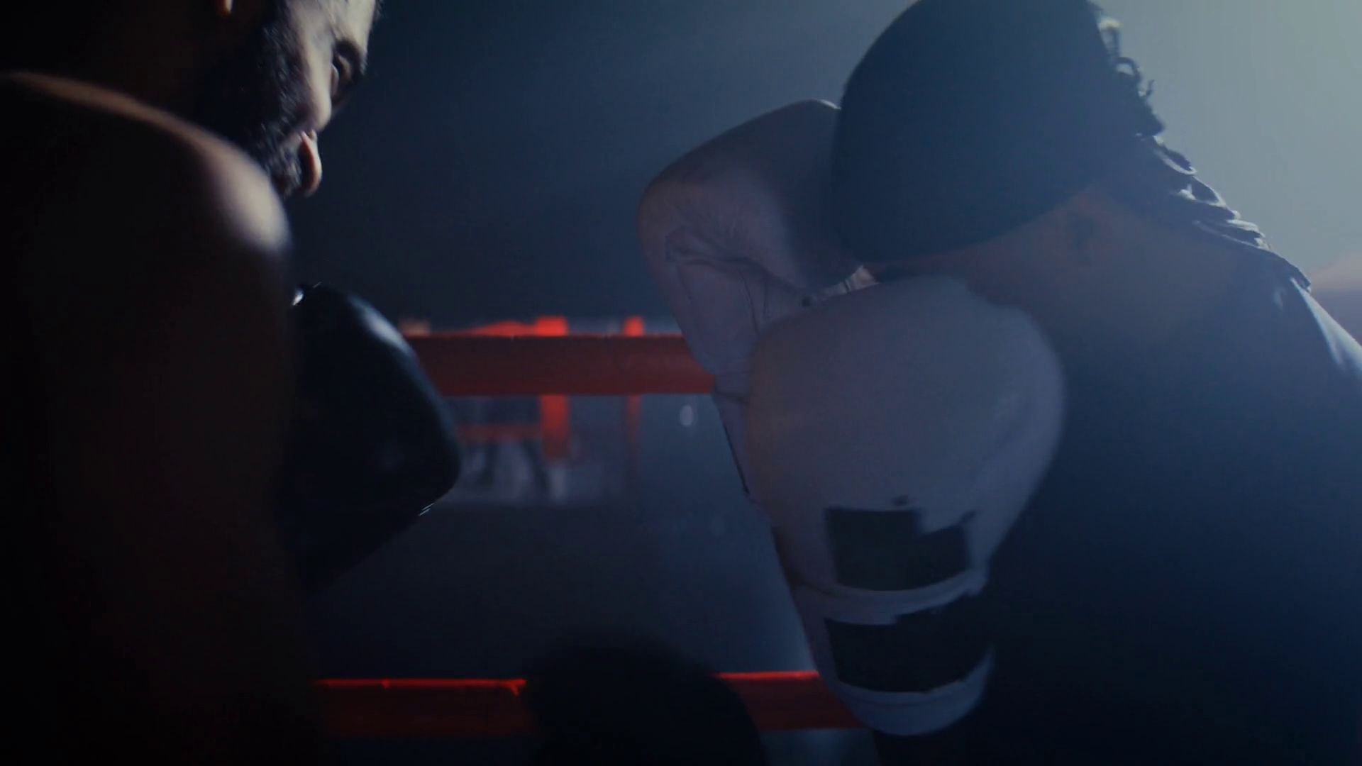 African American Athlete Blocks Opponent Stock Footage SBV-352027108 ...