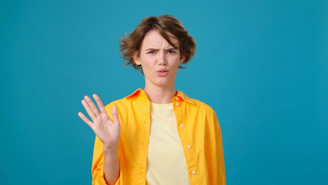 Say No Finger Stock Footage: Royalty-Free Video Clips - Storyblocks