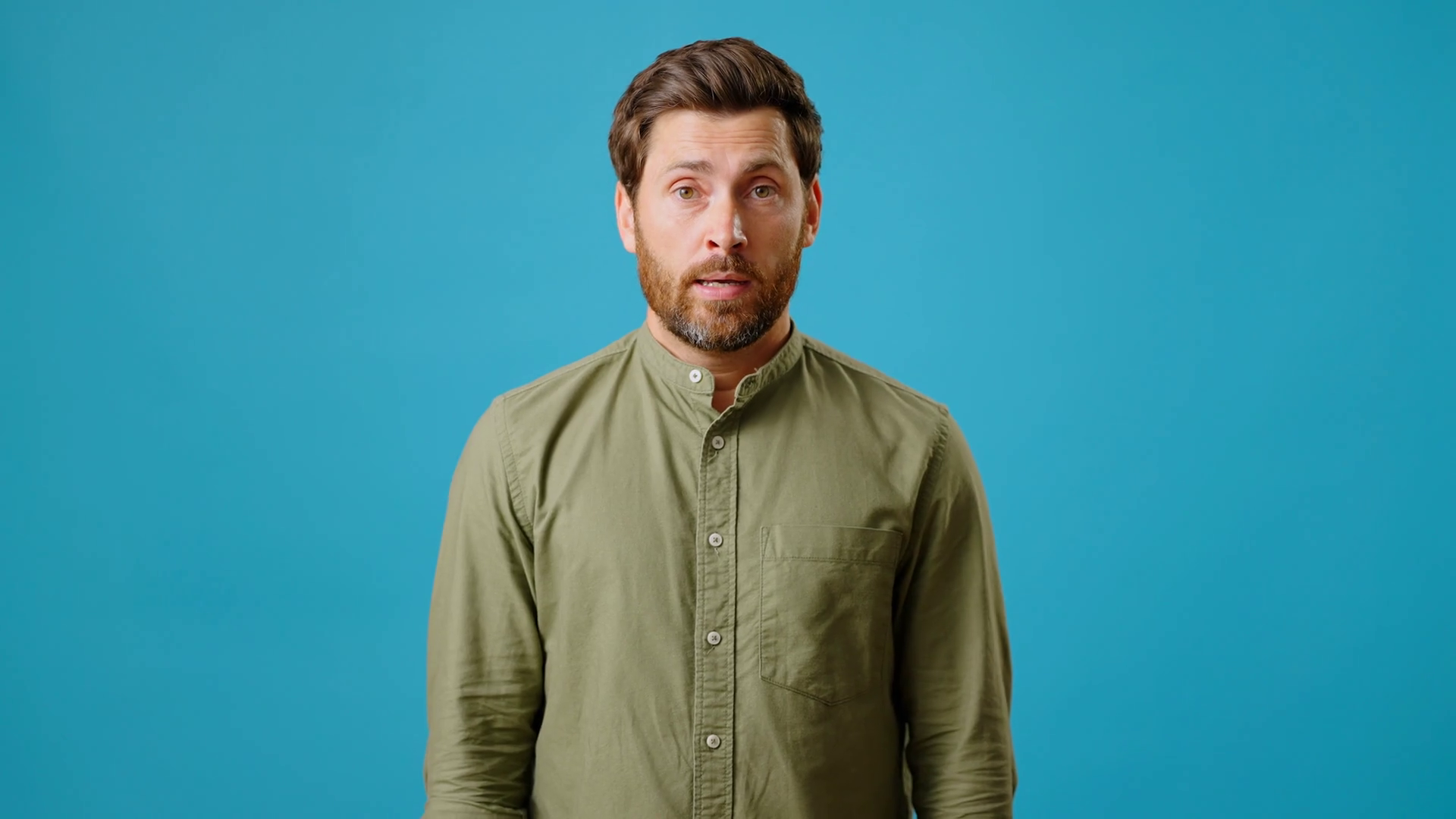 Guilty Man Shrugs Shakes Head Smiling Stock Footage SBV-347802066 ...