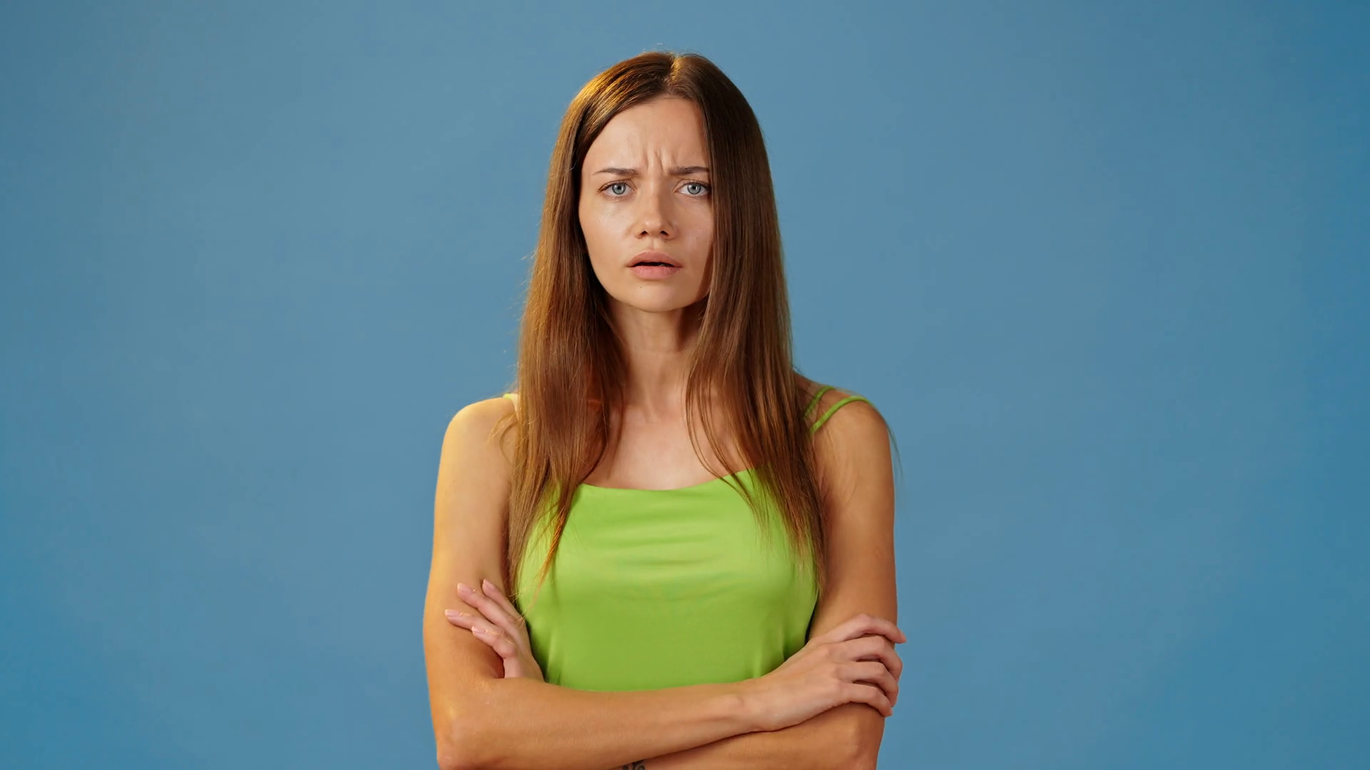 Angry Lady Shaking Head Finger Refusing To Stock Footage SBV-348363244 ...