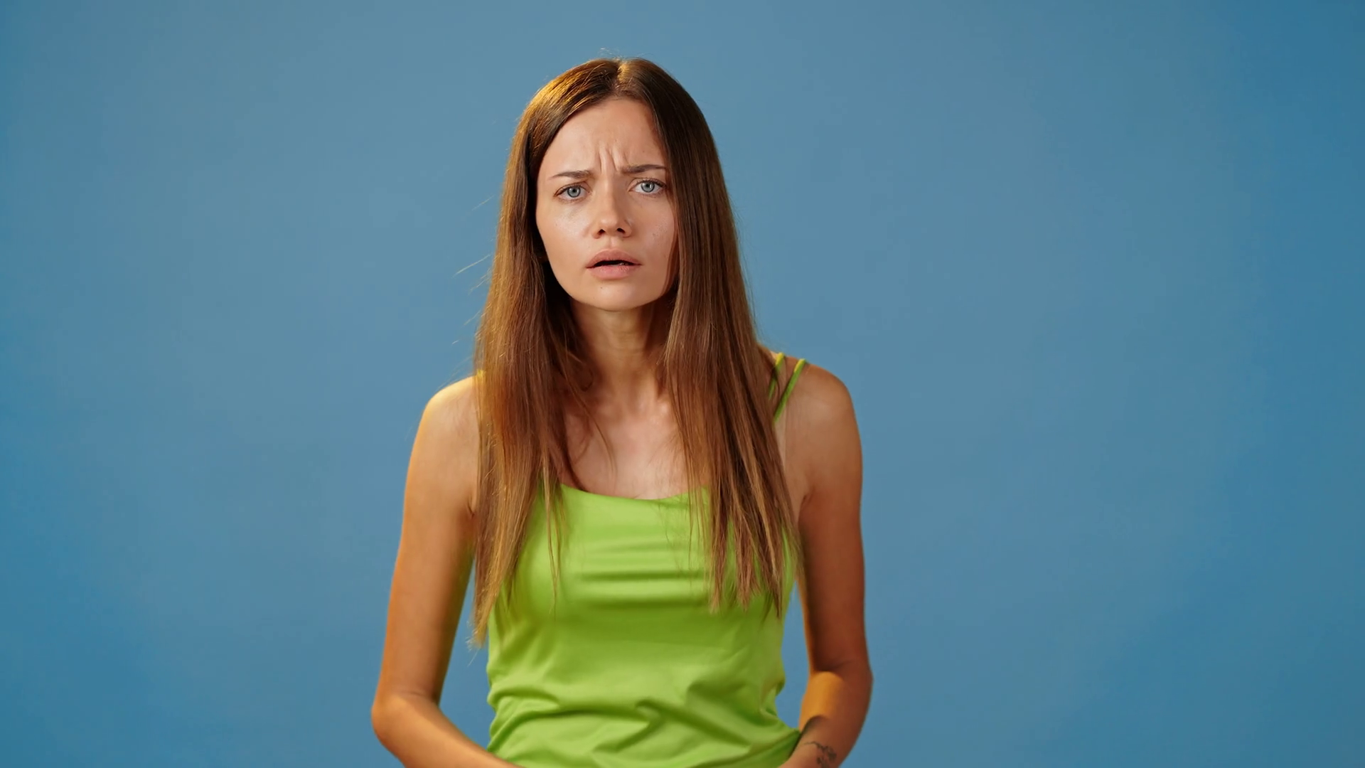 Annoyed Female Expressing Angry Emotions Of Stock Footage SBV-348363616 ...