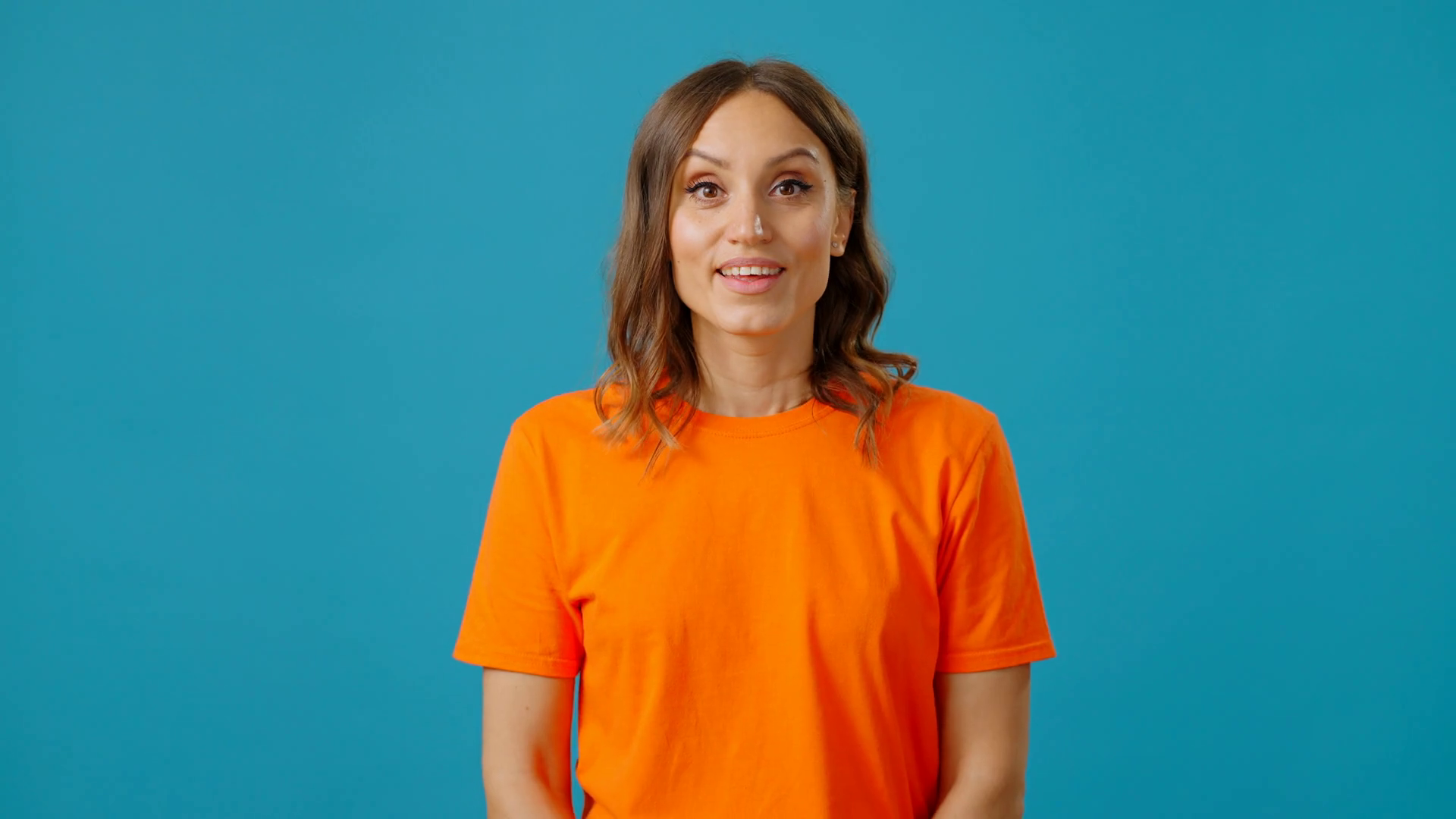 Guilty Young Woman Shrugs Shakes Head Stock Footage SBV-348377681 ...