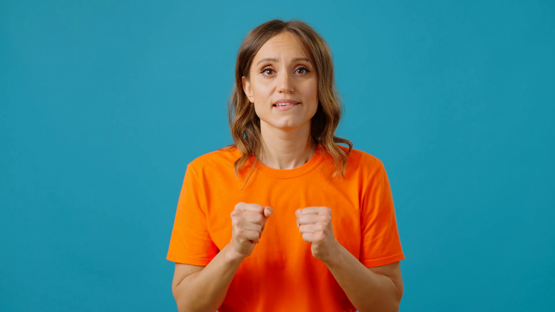 Female Spectator Watches Sports Game Stock Footage SBV-348377779 ...