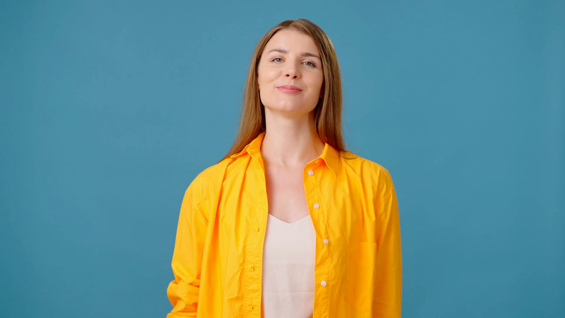 Woman Forms Circle With Thumb Forefinger Stock Footage SBV-348686984 ...