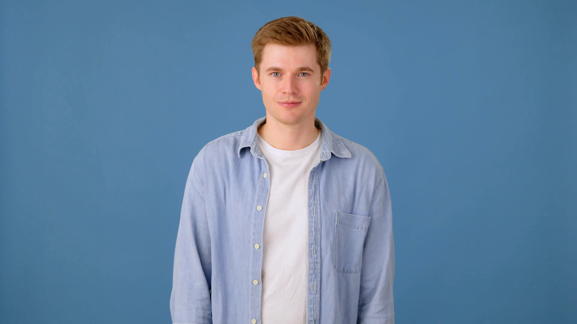 Beaming Male Showing Okay Gesture With Hands Stock Footage SBV ...