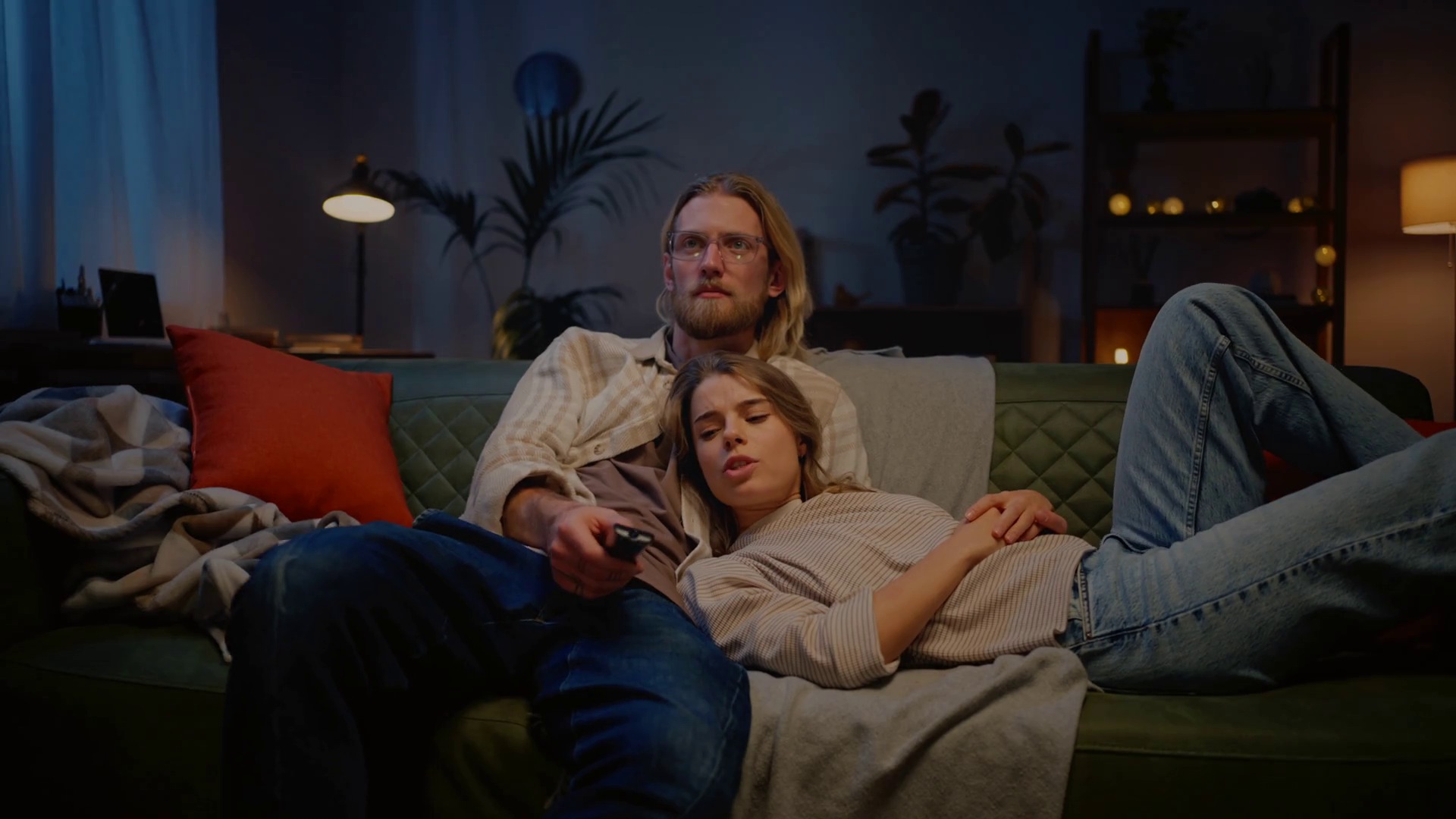 Two Falling In Love People Sitting Closely Stock Footage SBV-348755289 ...