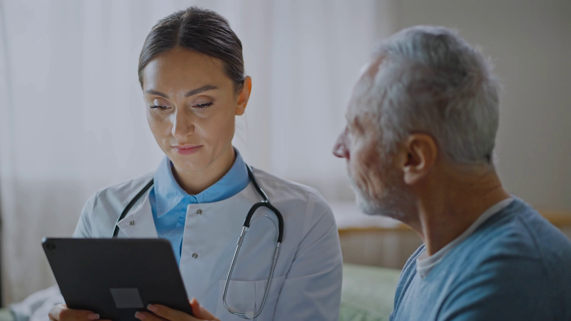 Skilled Professional Physician Doctor Stock Footage SBV-348763560 ...