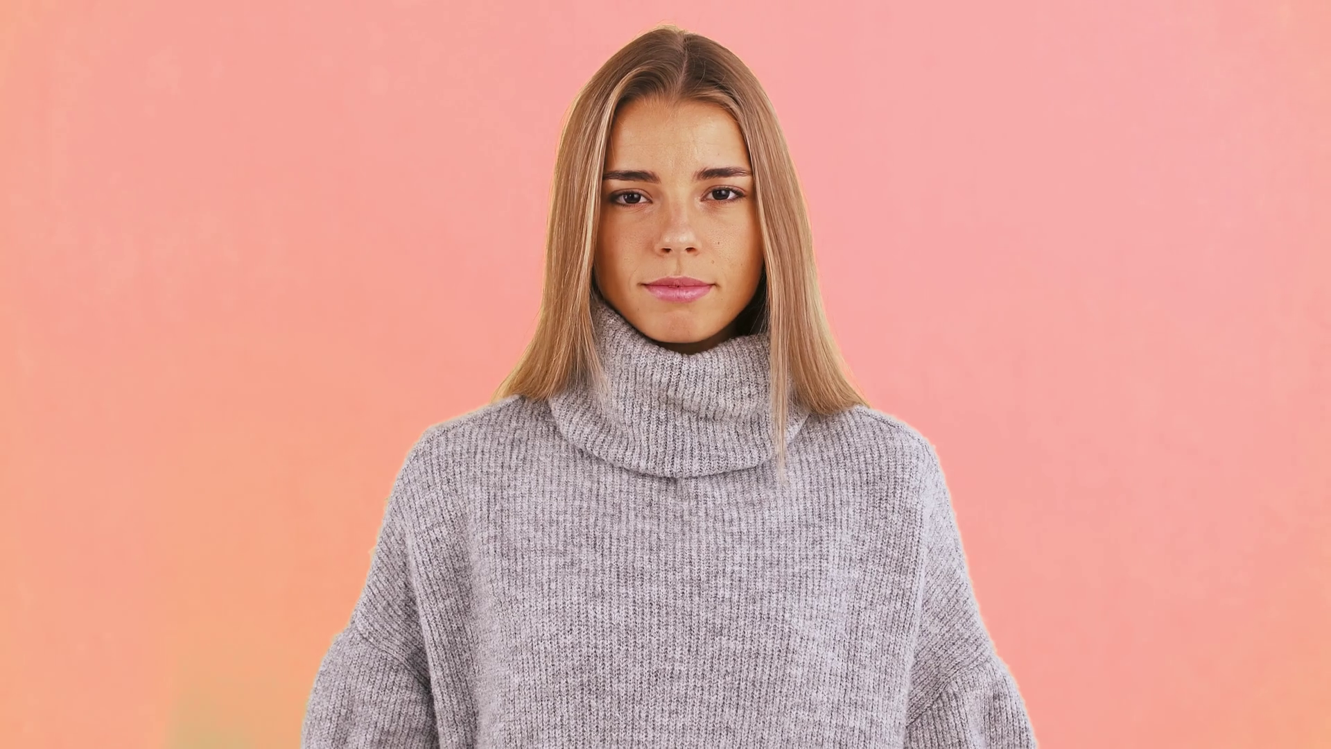 Young Female Is Raising Up Cardboard Poster Stock Footage SBV-338898422 ...