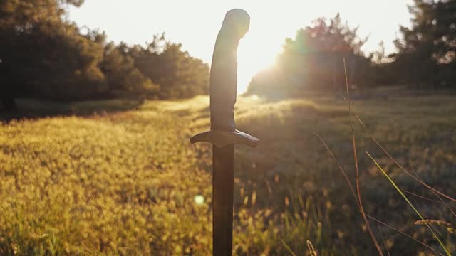 Sword In Ground Stock Footage: Royalty-Free Video Clips - Storyblocks