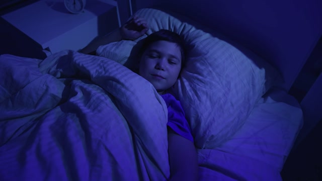 Boy Room Night Stock Footage: Royalty-Free Video Clips - Storyblocks