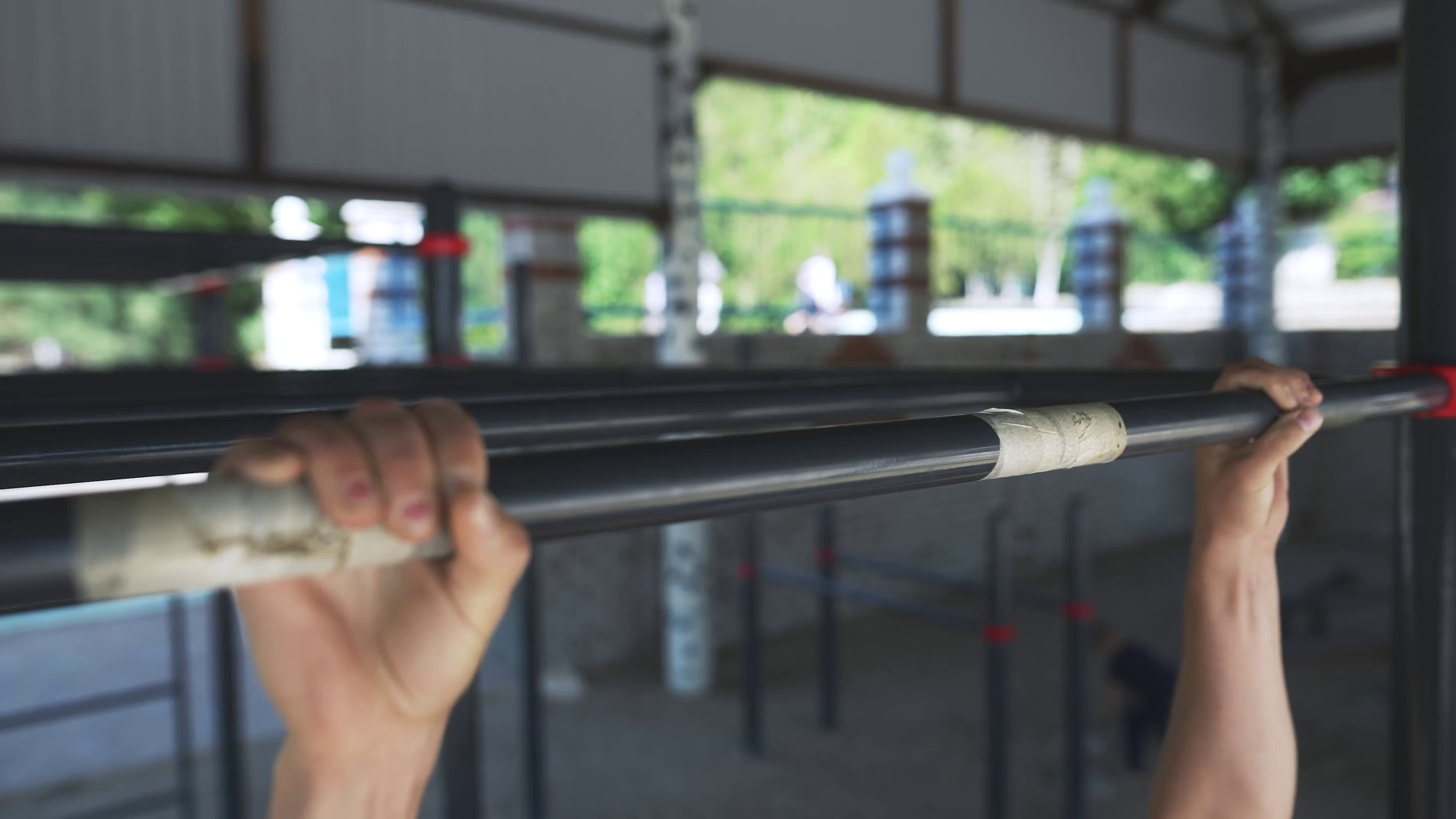 Man Pulls Up With Strength Stock Footage SBV-348796140 - Storyblocks