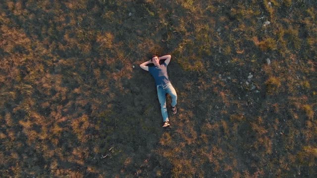 Man Laying Down Stock Footage: Royalty-Free Video Clips - Storyblocks