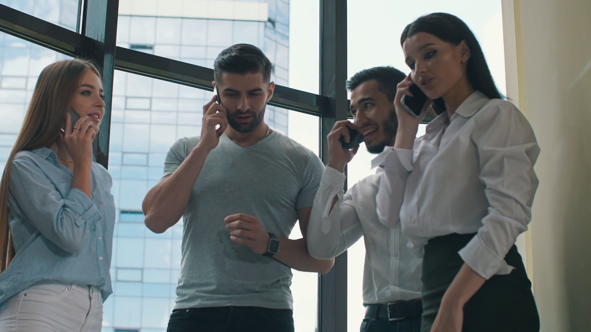 People Talking On Phone Stock Footage SBV-337582491 - Storyblocks