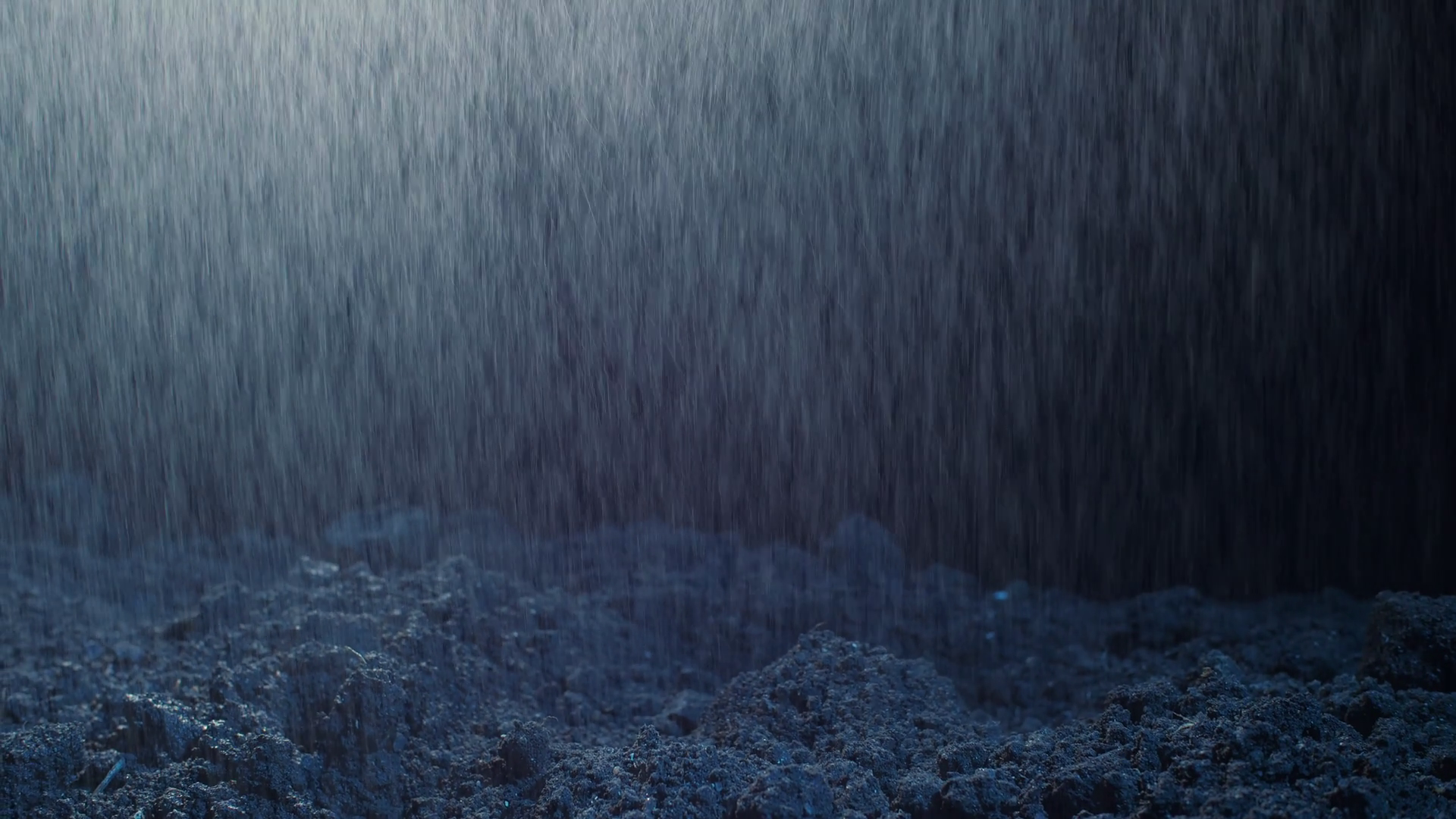 Zombie Rising Out From Ground At Rain Stock Footage SBV-338406336 ...